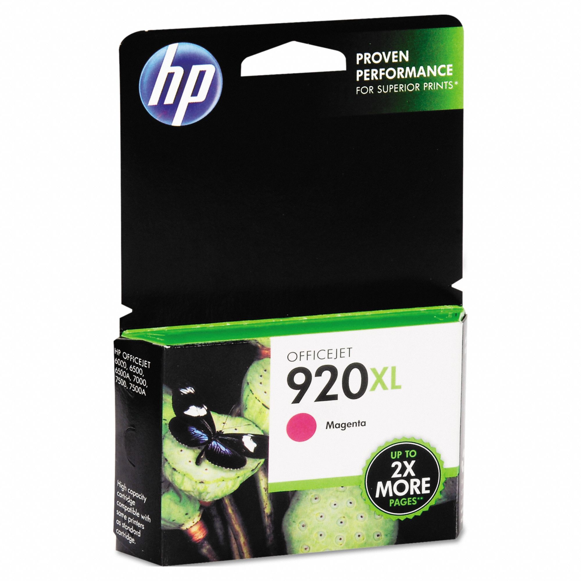 HP, Magenta, 920XL, High Yield Ink Cartridge - 36EG61|CD973AN#140 ...
