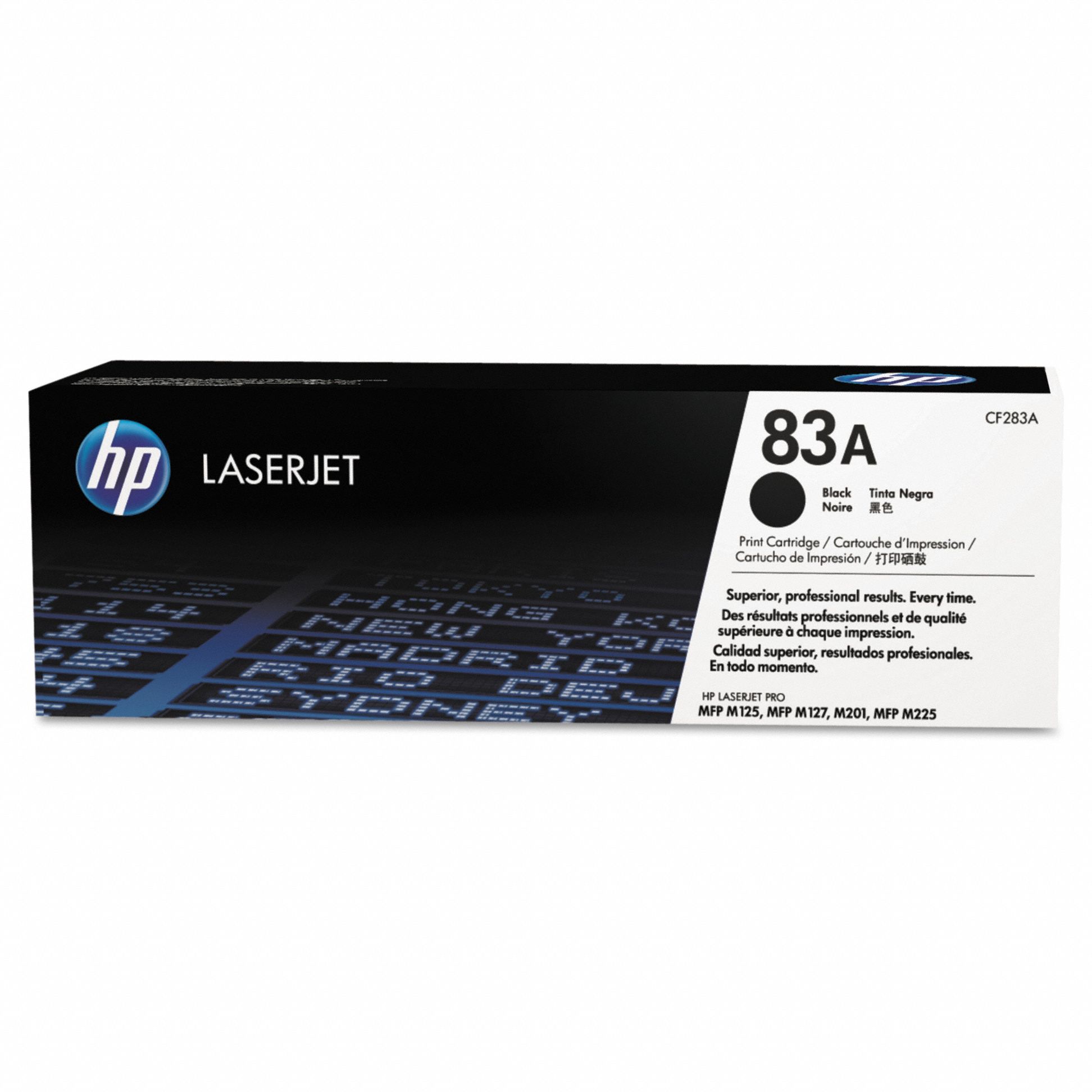 HP, Black, 83A, Toner Cartridge - 36EH29|CF283A - Grainger