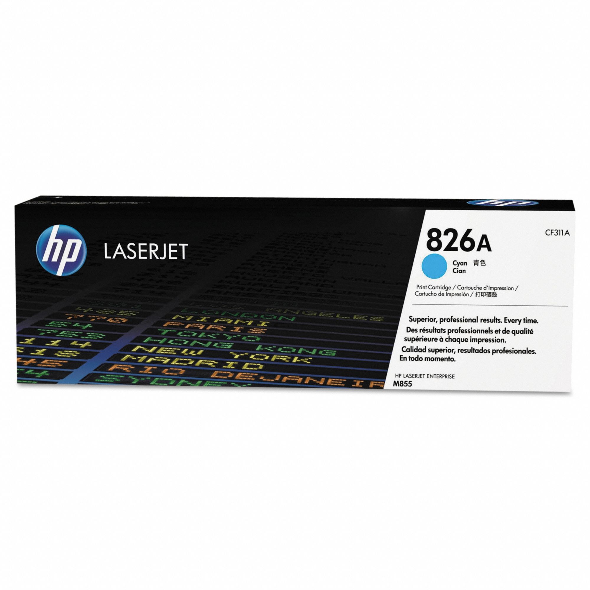 HP, Compatible with LaserJet Enterprise M855, Cyan, Toner Cartridge ...