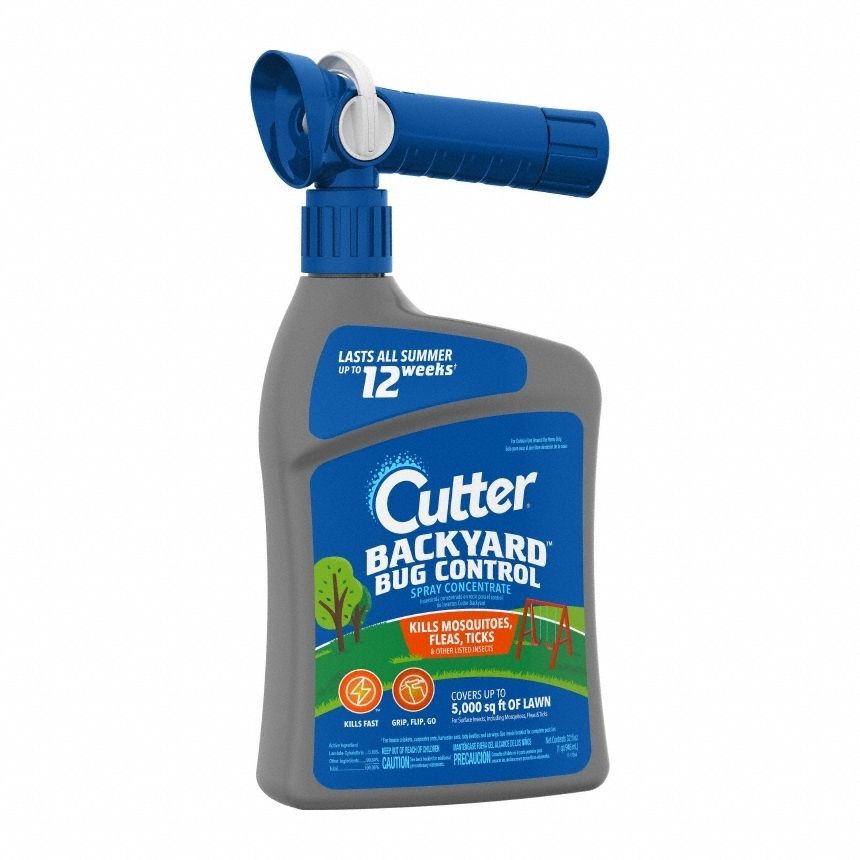 CUTTER, For Use On Flying and Crawling Insects, Trigger Spray Bottle ...