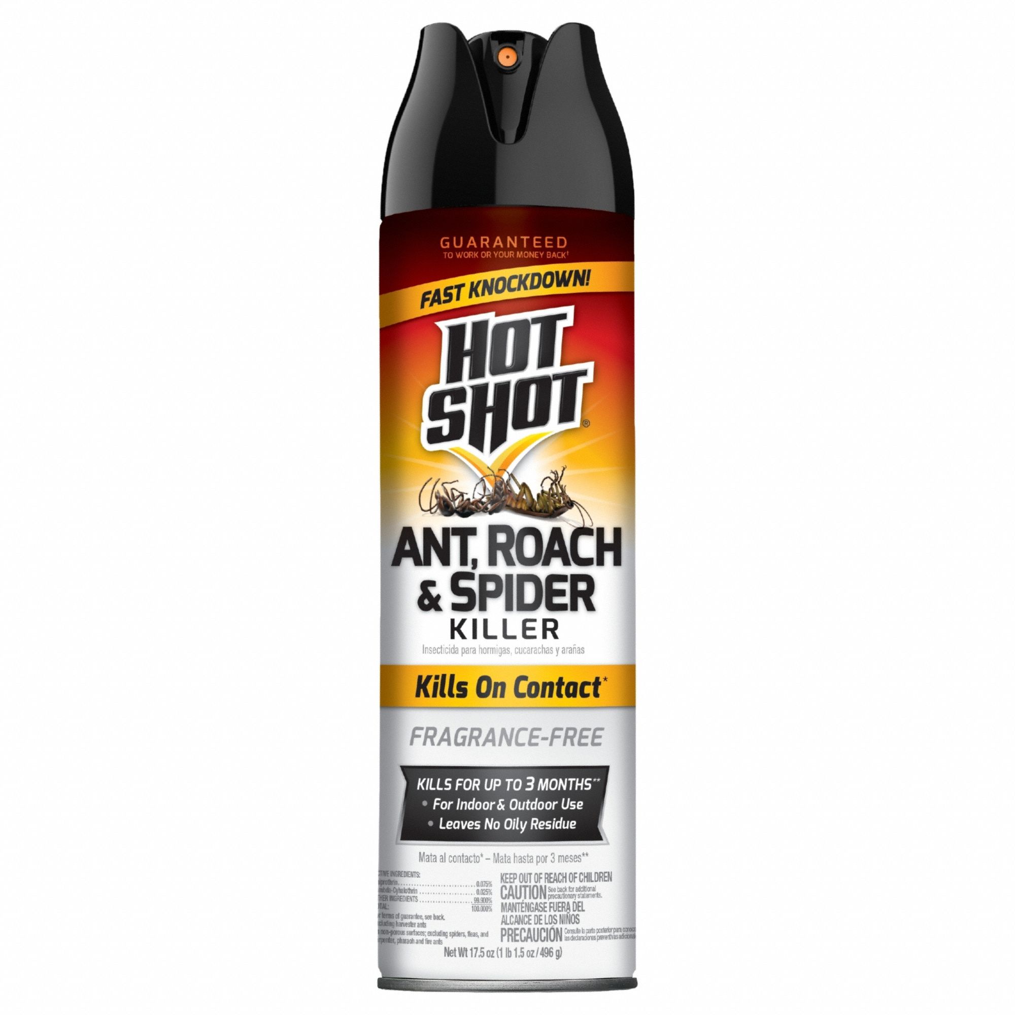 HOT SHOT, For Use On Crawling Insects, Aerosol Spray Can, Crawling Insect Killer - 799UW5|96780 ...