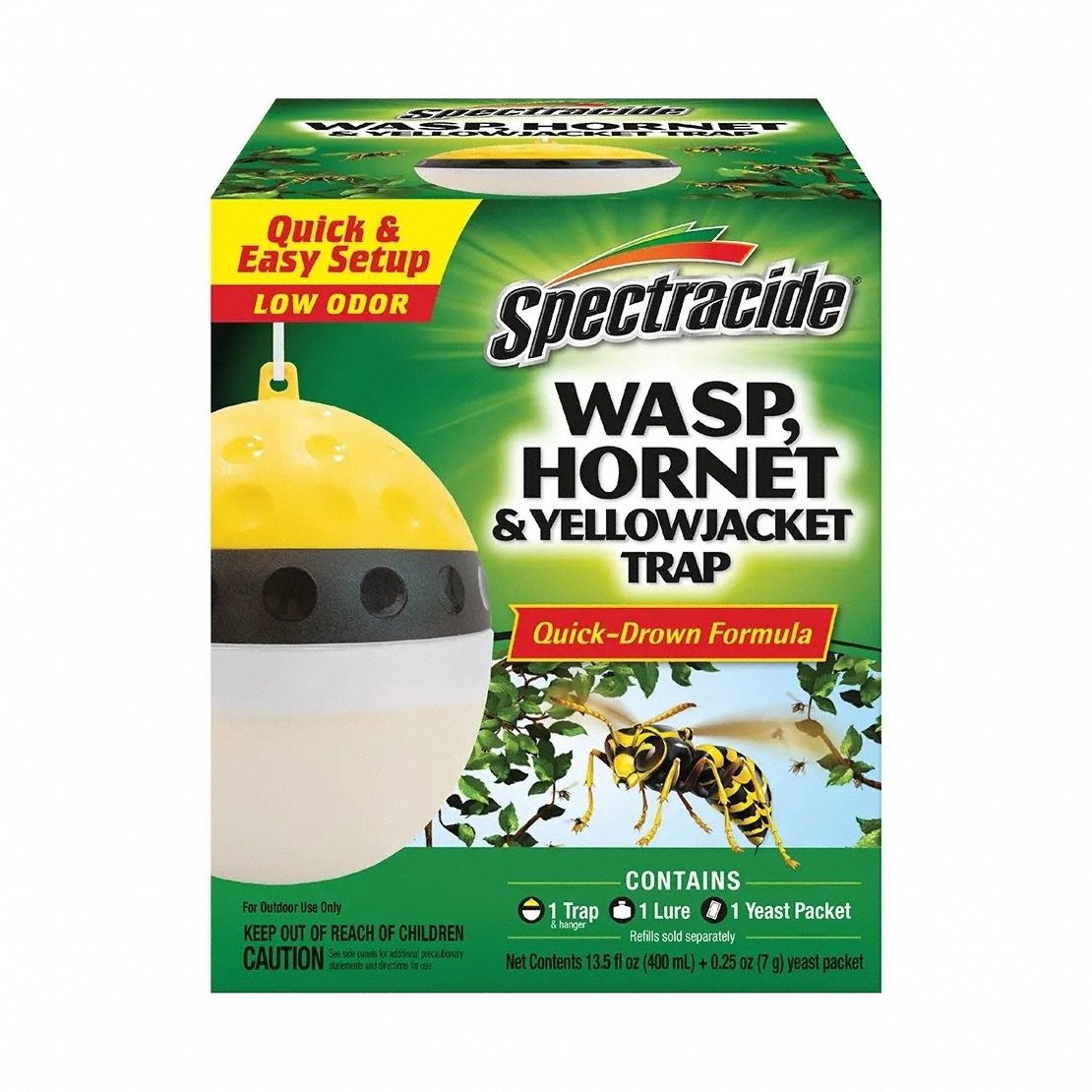 SPECTRACIDE, For Use On Flying Insects, Bait Box Trap, Insect Trap ...