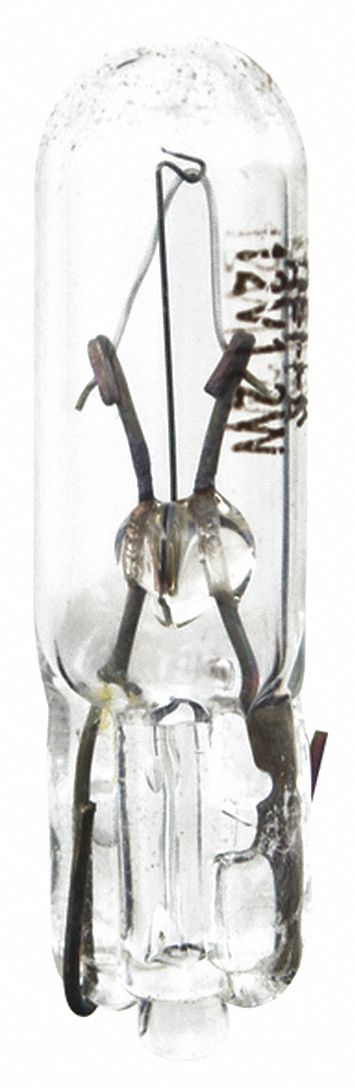 HELLA MINIATURE BULB, INCANDESCENT, T1.5, 12 V/1.2 W, W2X4.6D, CLEAR ...