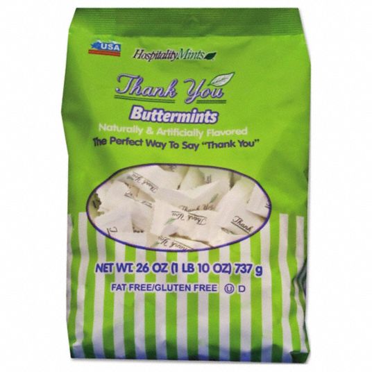 HOSPITALITY MINTS, Mint, 26 oz Pack Size, Candy Mints - 43PV31|000501 ...