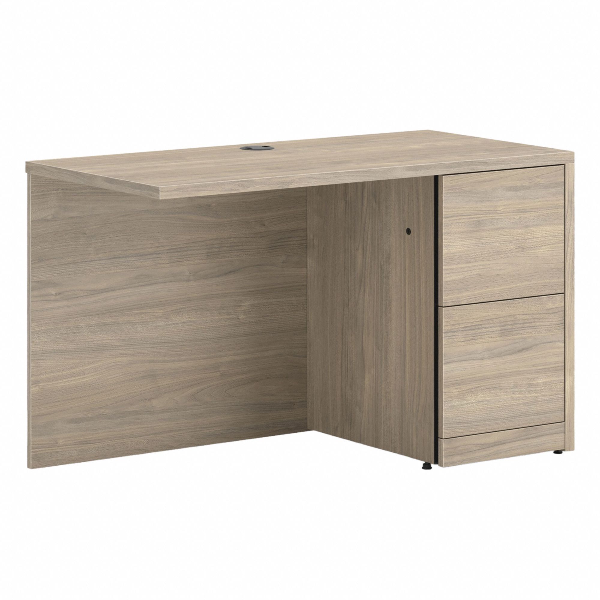 HON, Walnut, 48 in Overall Wd, Desk Return - 864EW7|H105905R.LKI1LKI1 ...