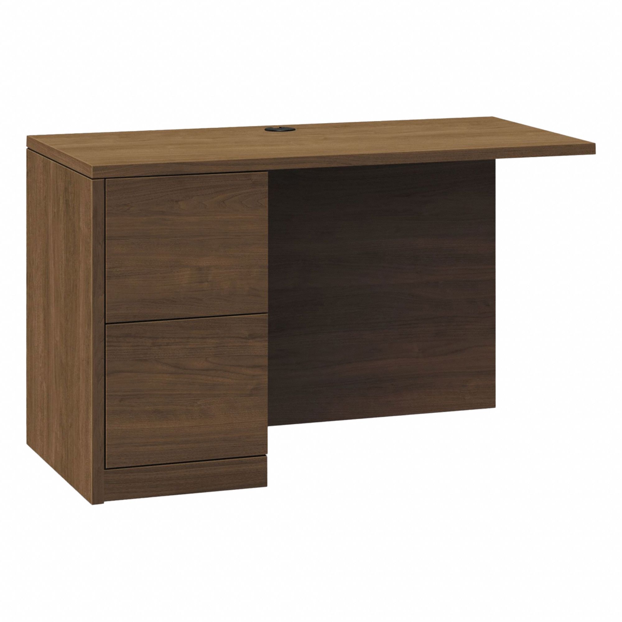 HON, Sepia Walnut, 48 in Overall Wd, Desk Return - 864EX2|H105906L ...