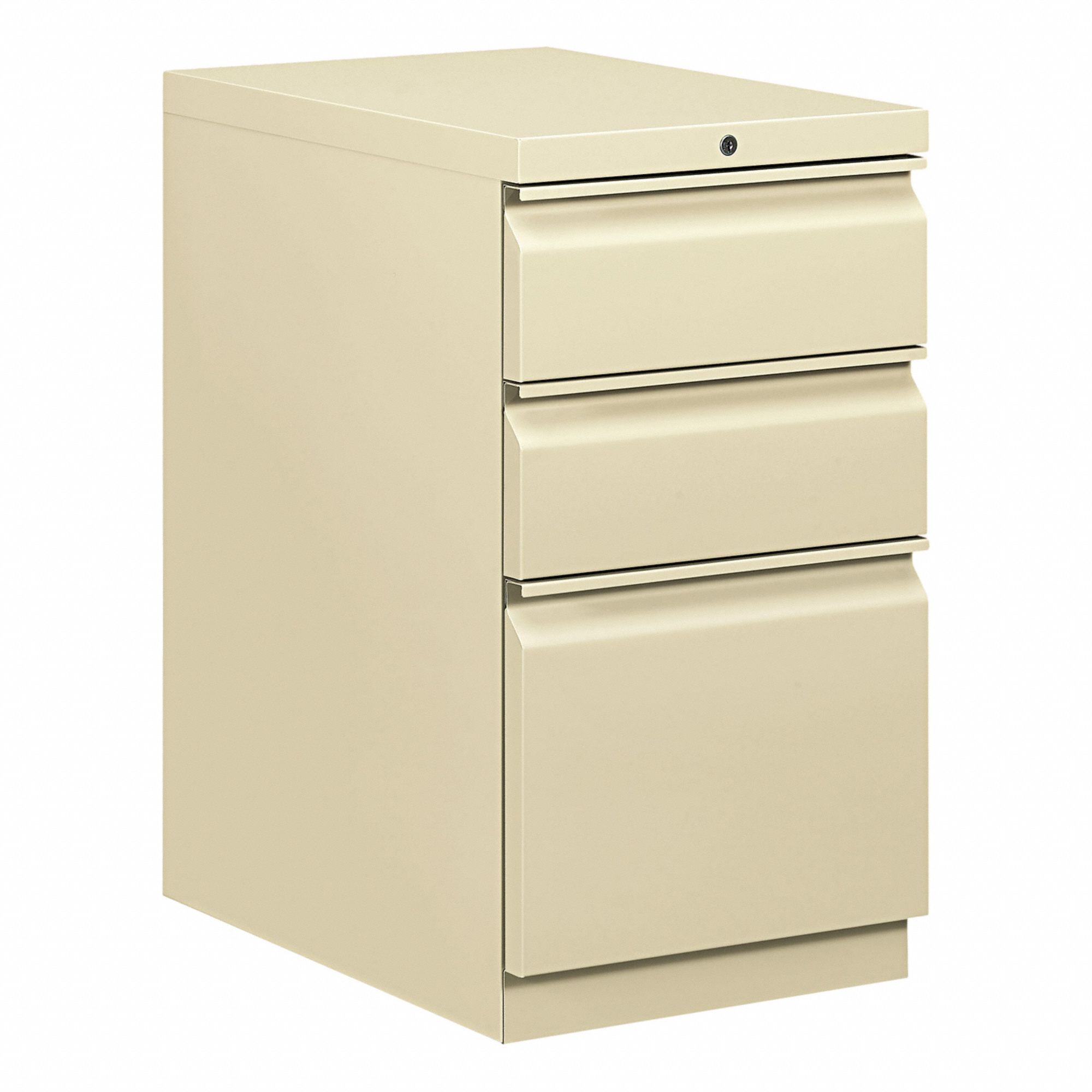 HON, Putty, 3 Drawers, Mobile Pedestal with Drawer - 864F06|H33723R.L.L ...