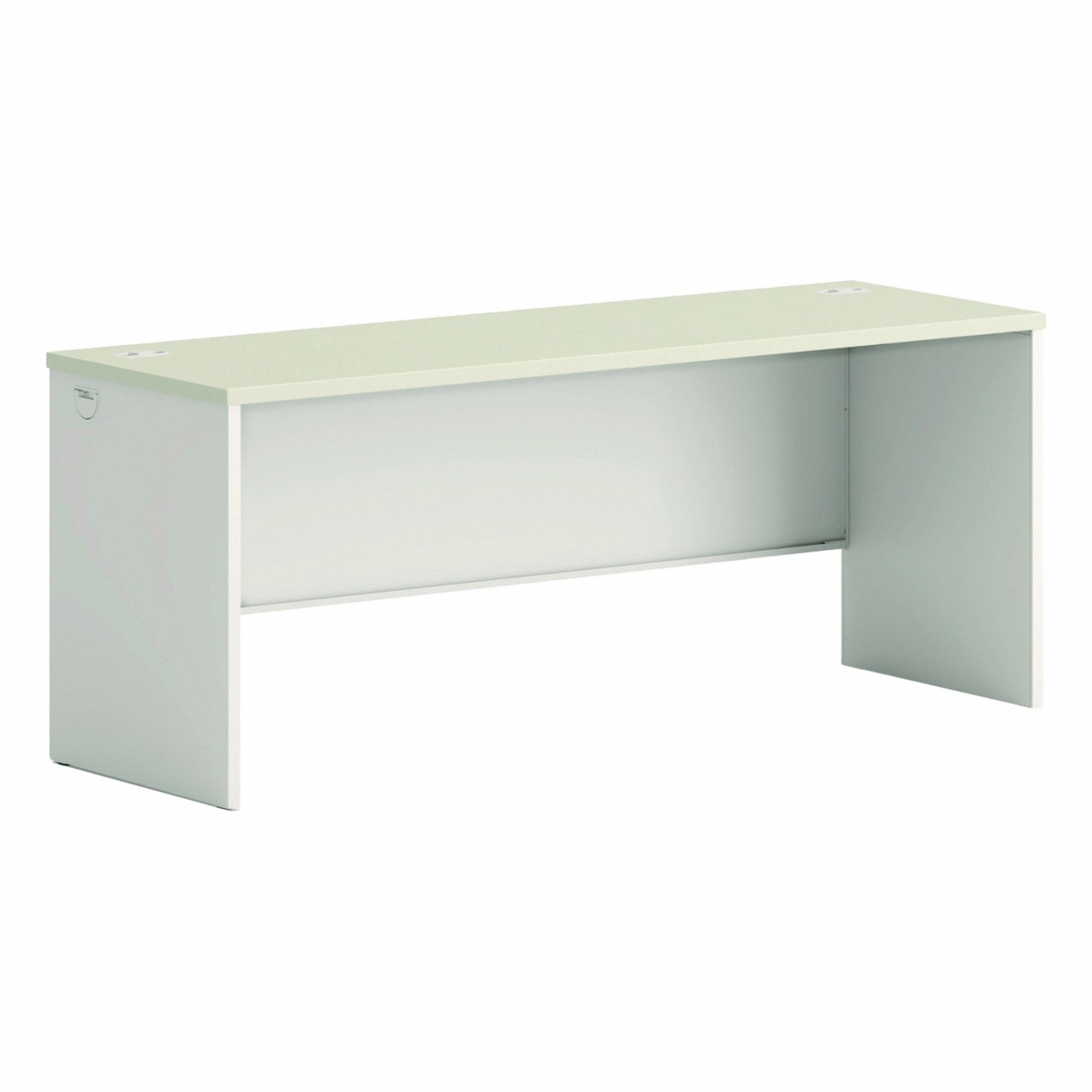 HON, Laminate, Light Gray/Silver, Desk Shell - 864F47|H38925.B9.Q ...