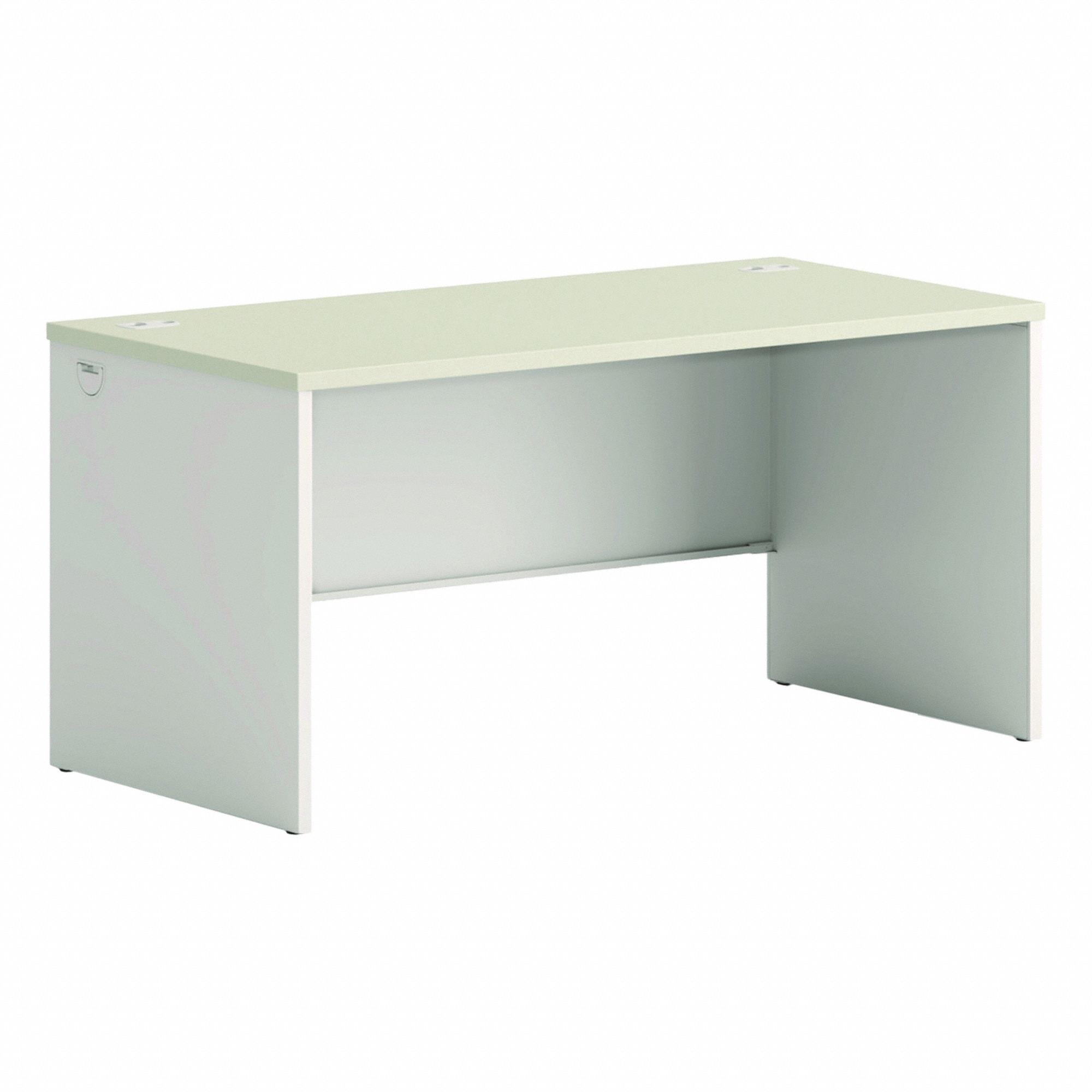 HON, Laminate, Light Gray/Silver, Desk Shell - 864F48|H38932.B9.Q ...