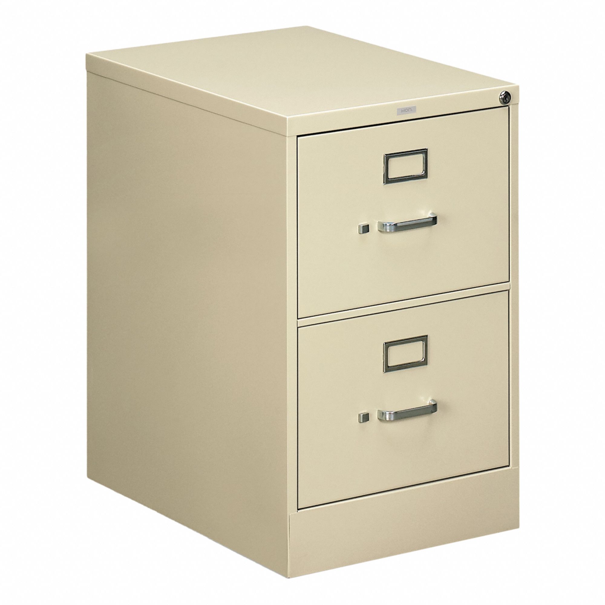 HON, Putty, 2 Drawers, Vertical File Cabinet with Drawer - 864F59|H512C ...