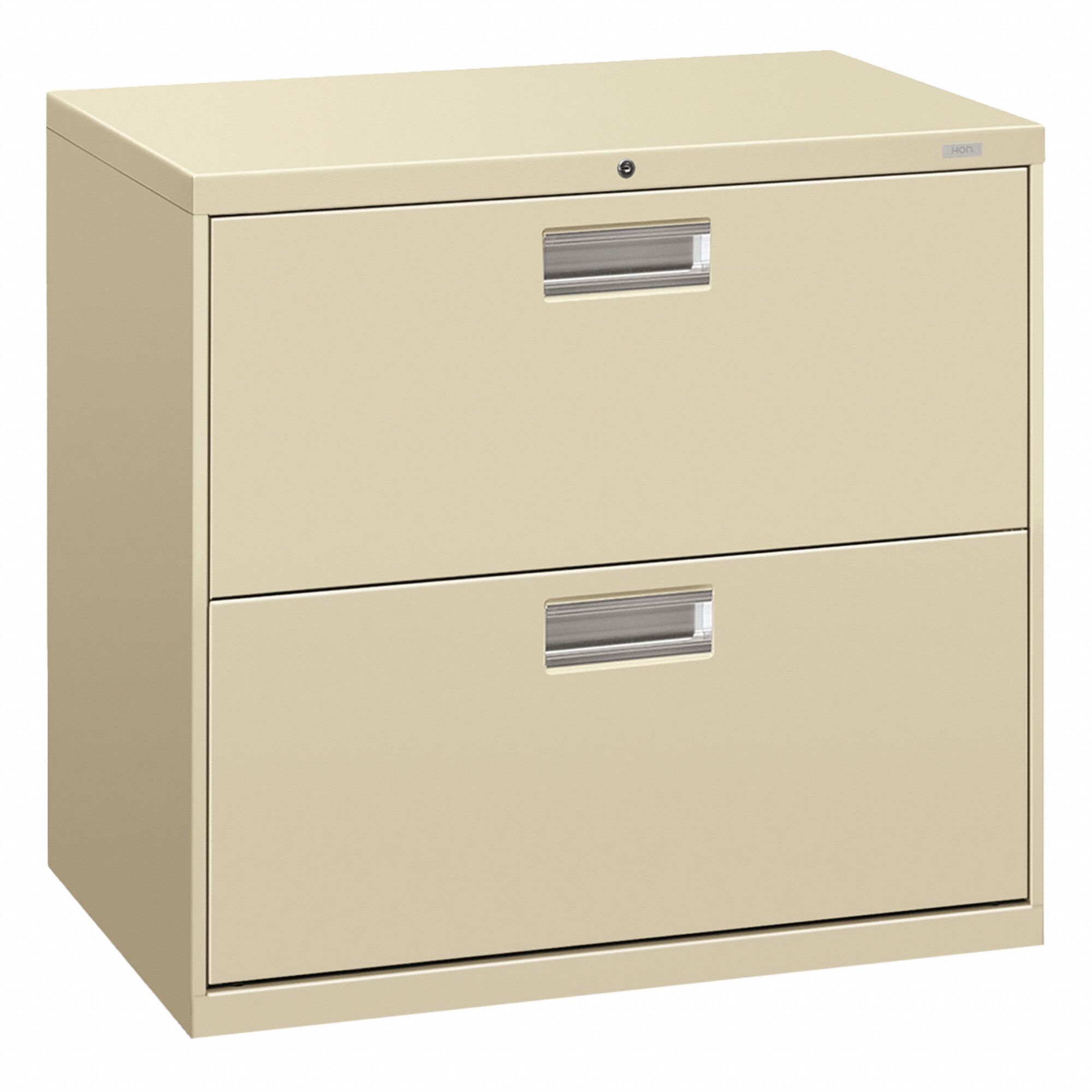 HON, Putty, 2 Drawers, Lateral File Cabinet with Drawer - 864F80|H672.L ...