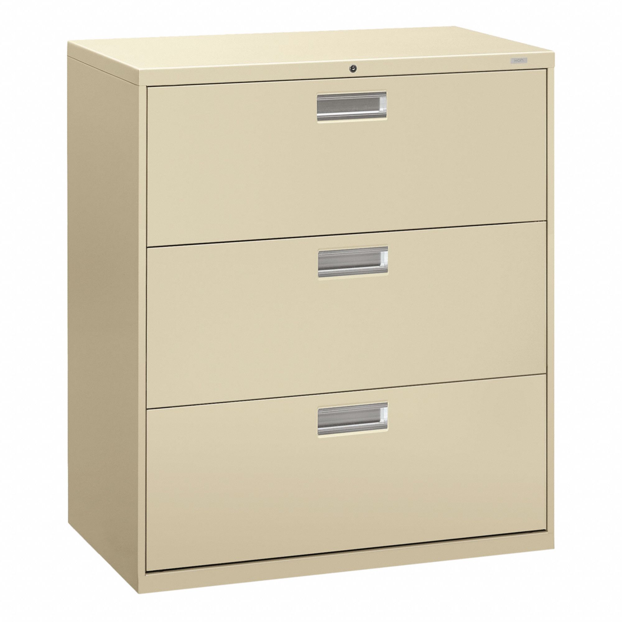 HON, Putty, 3 Drawers, Lateral File Cabinet with Drawer - 864F90|H683.L ...