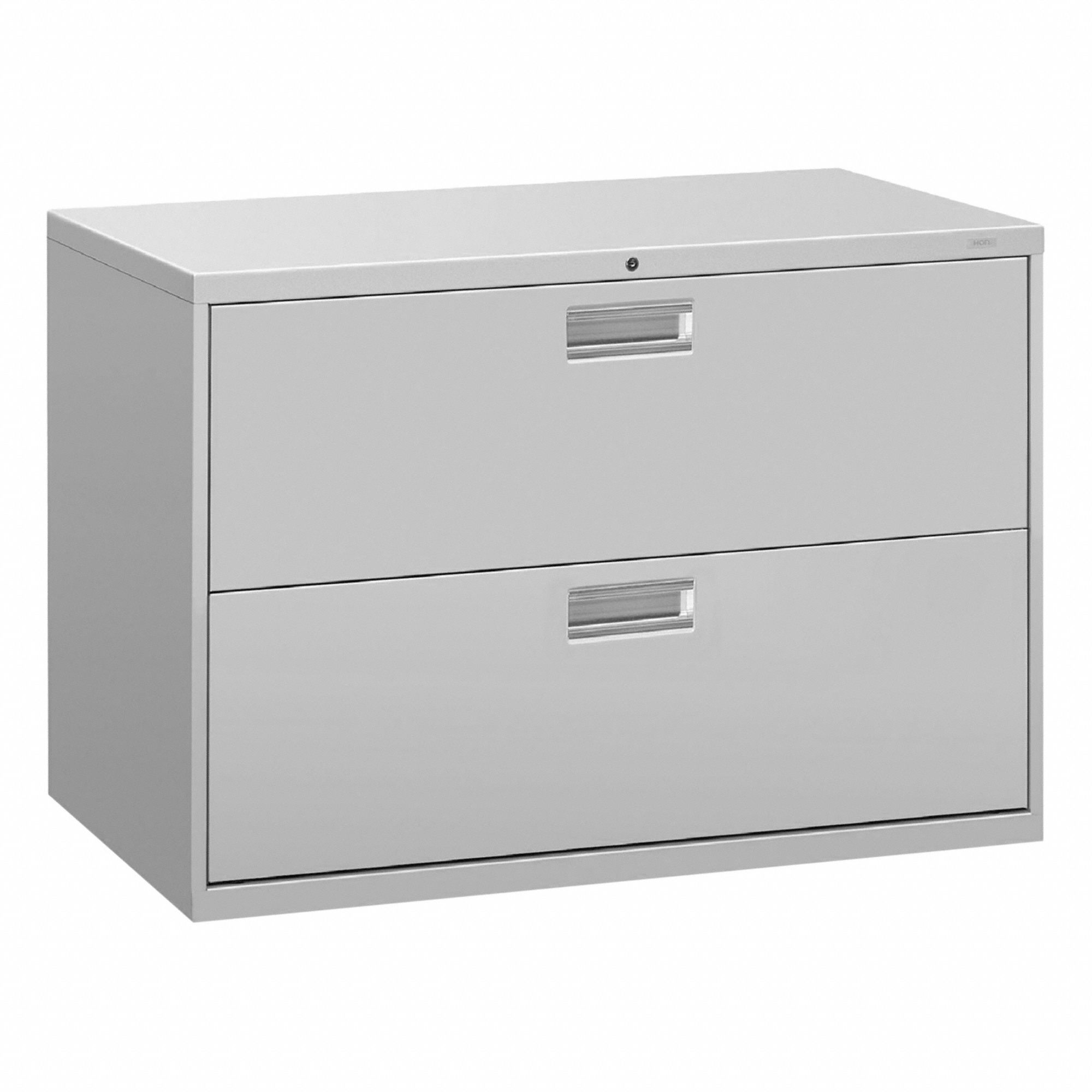 HON, Light Gray, 2 Drawers, Lateral File Cabinet with Drawer - 864FA2 ...