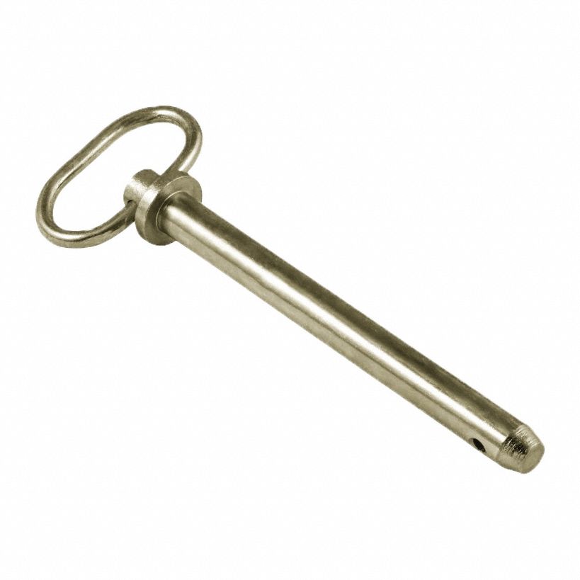 Inch, 5/8 in Pin Dia, Hitch Pin - 810ZL8|HP-0625-5750R - Grainger
