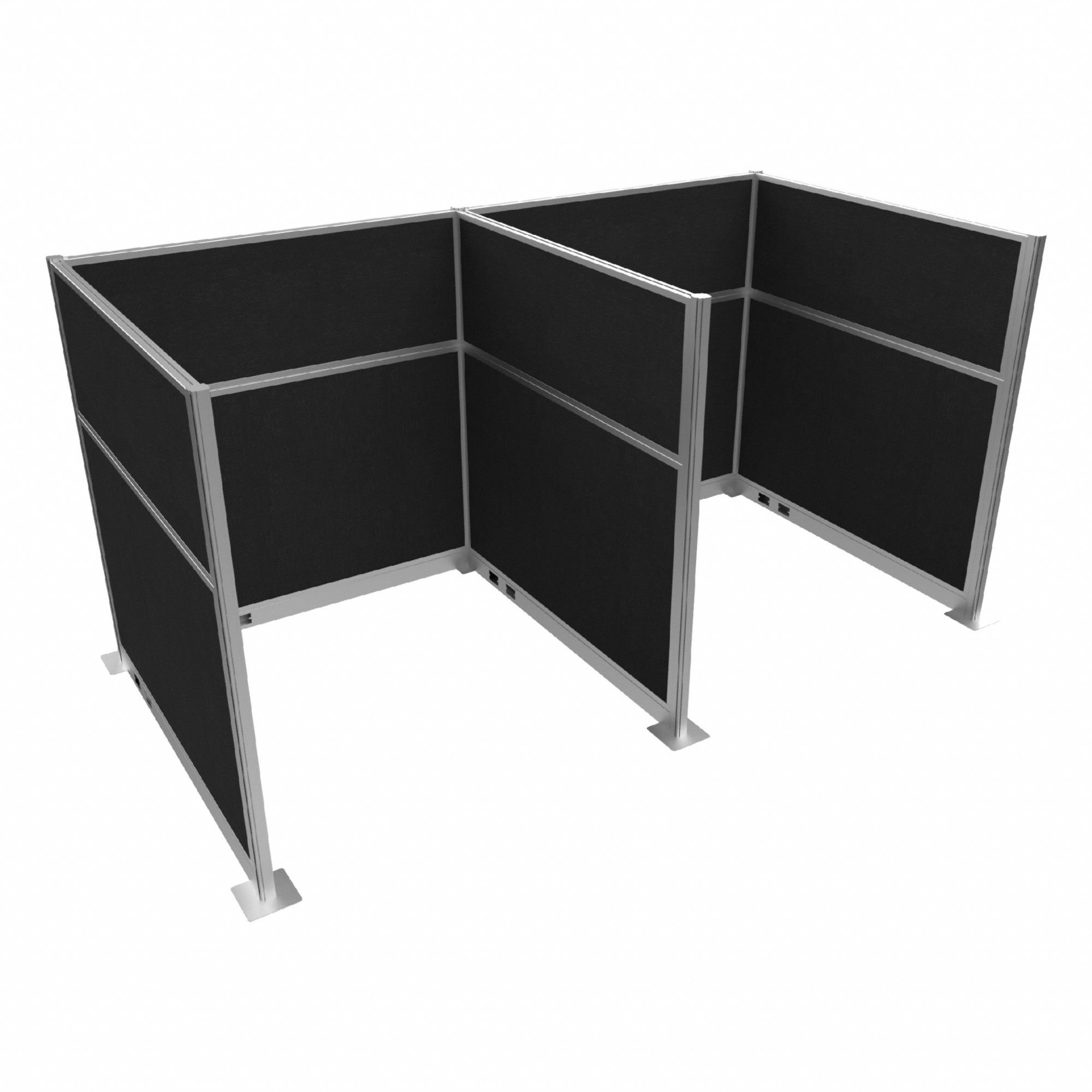 VERSARE, 72 in Overall Ht, 72 in Overall Wd, Cubicle Kit - 875K95|HPEKW ...