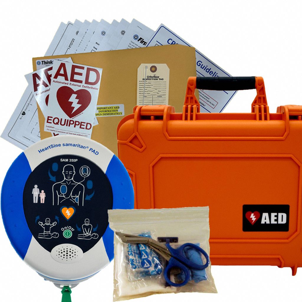 STRYKER HEARTSINE, Samaritan 350P, Rugged Case, AED Mobile Package ...