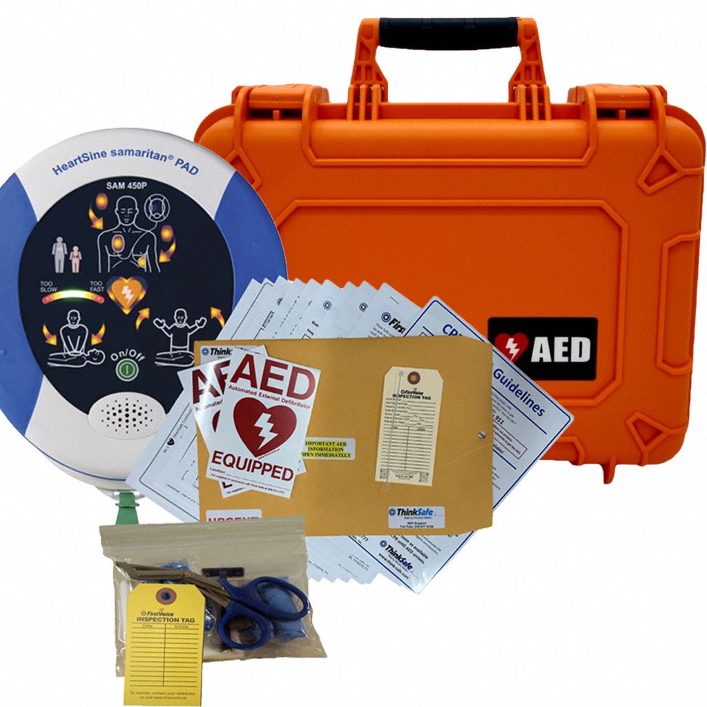 STRYKER HEARTSINE, Samaritan 450P, Rugged Case, AED Mobile Package ...