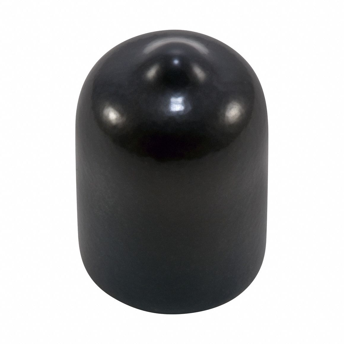 Vinyl, Black, Straight Sided Cap - 833V41|99127783 - Grainger