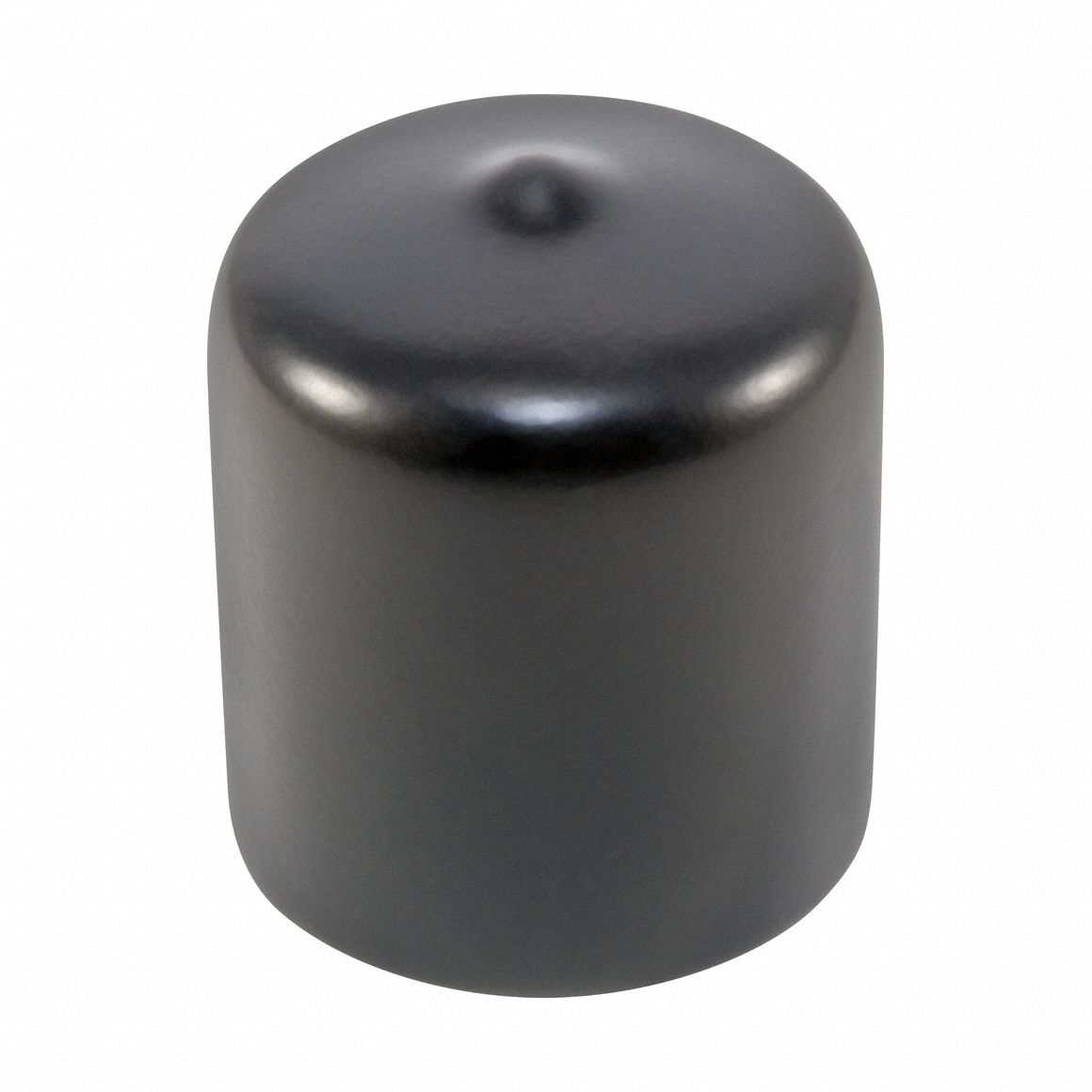 Vinyl, Black, Straight Sided Cap - 833V49|99127791 - Grainger