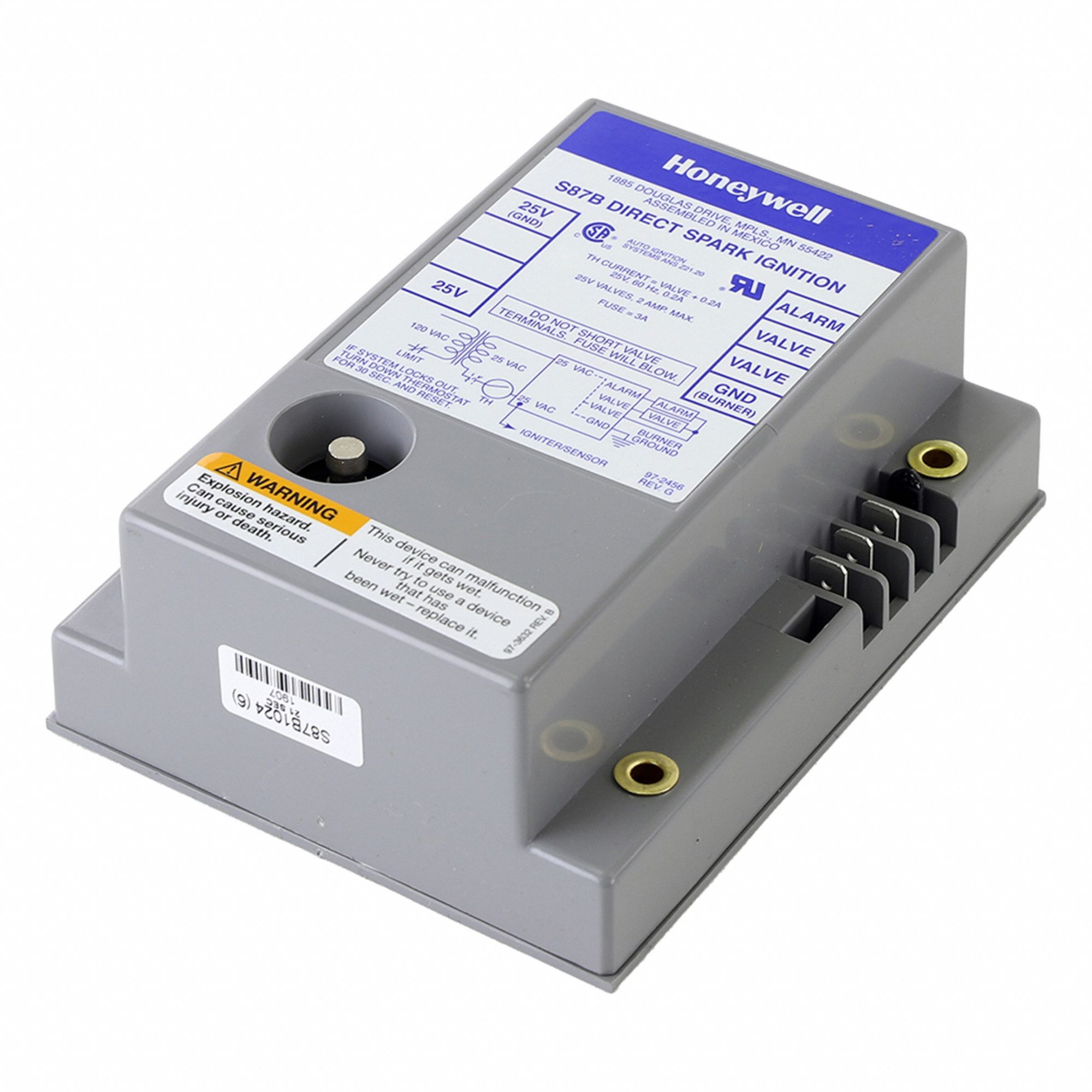 24V AC, Direct Spark Igniter - 46P291|S87B1024 - Grainger