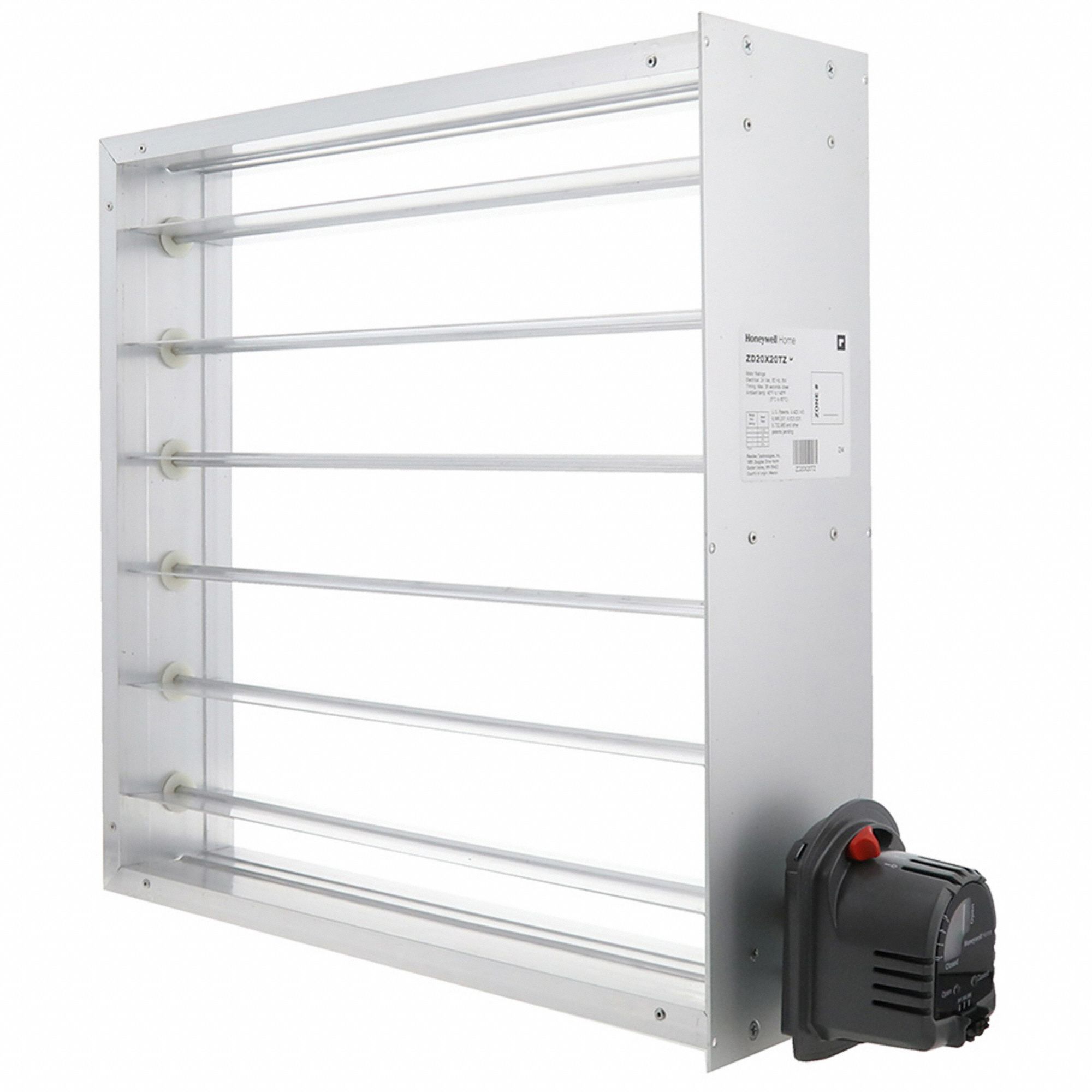 PARALLEL BLADE ZONE DAMPER,20X20,TRUEZON - Grainger