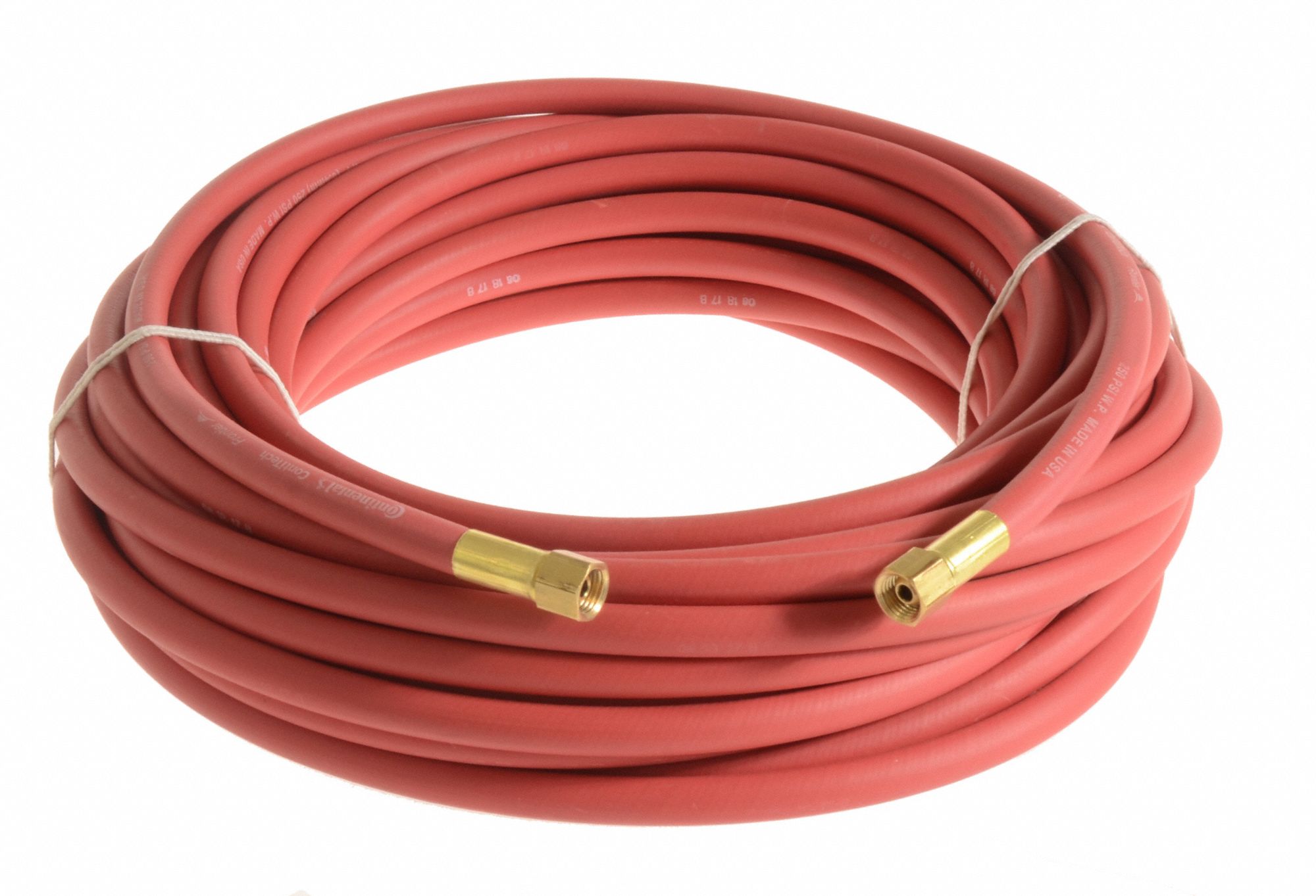 CONTINENTAL, 1/2 in Hose Inside Dia., Red, Air Hose Assembly - 901HA2|HZR05030-50-41 - Grainger