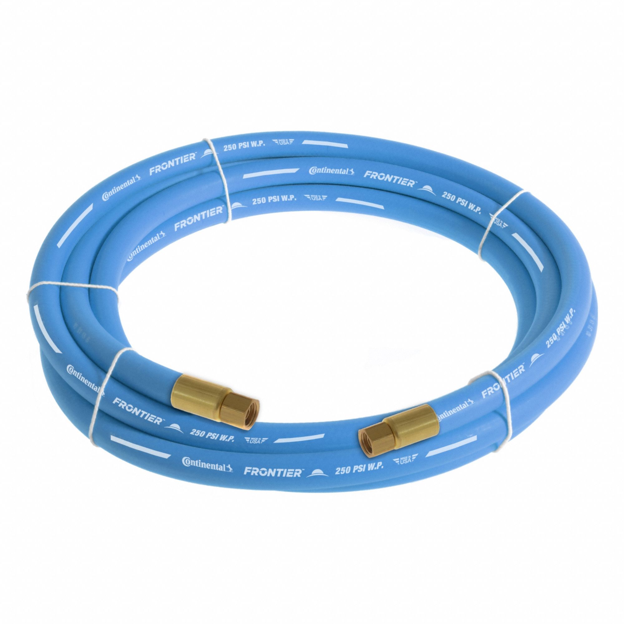 CONTINENTAL, 3/4 in Hose Inside Dia., Blue, Air Hose Assembly - 901J87 ...