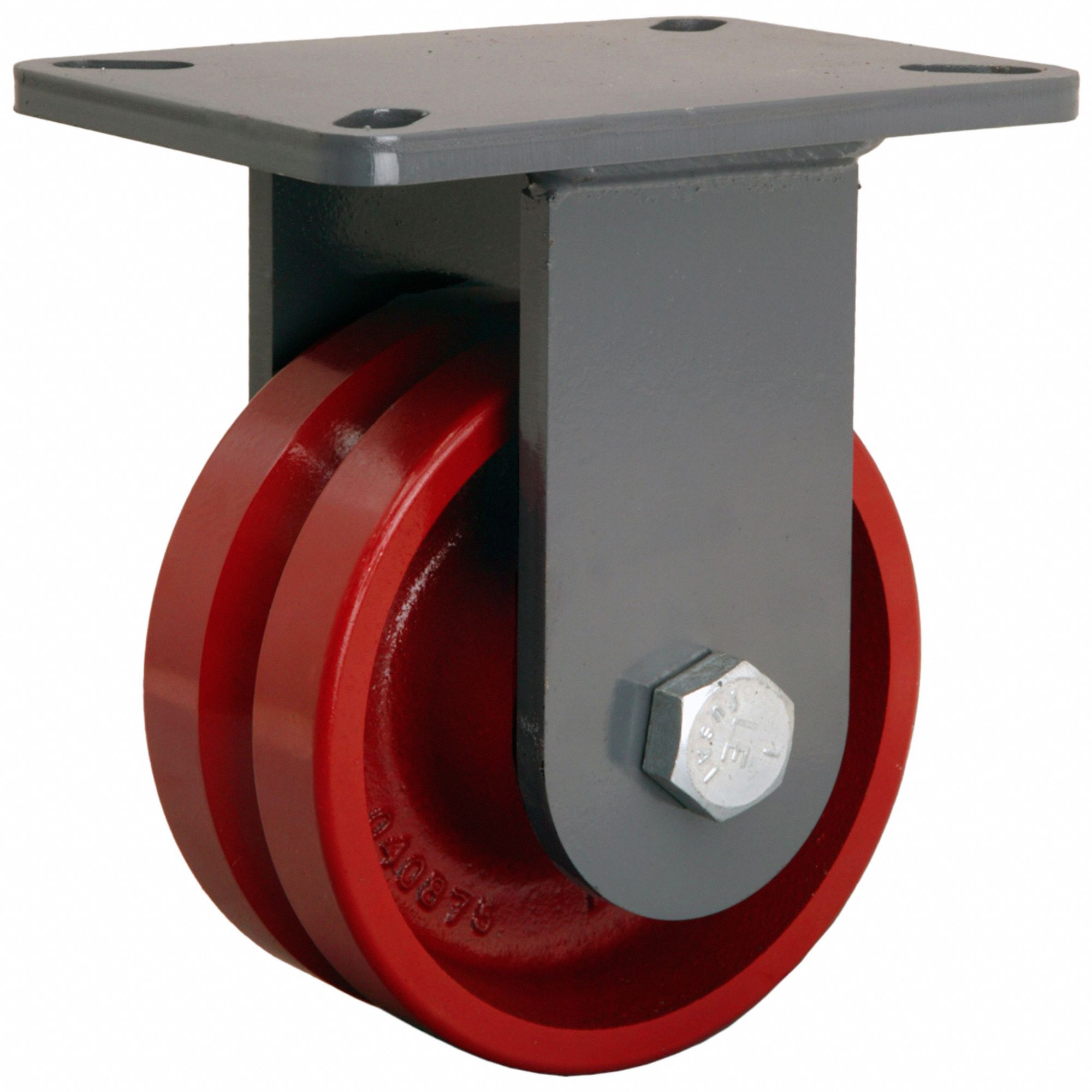 HAMILTON, Rigid, Steel, Plate Caster - 23DA06|R-CH-6VH - Grainger