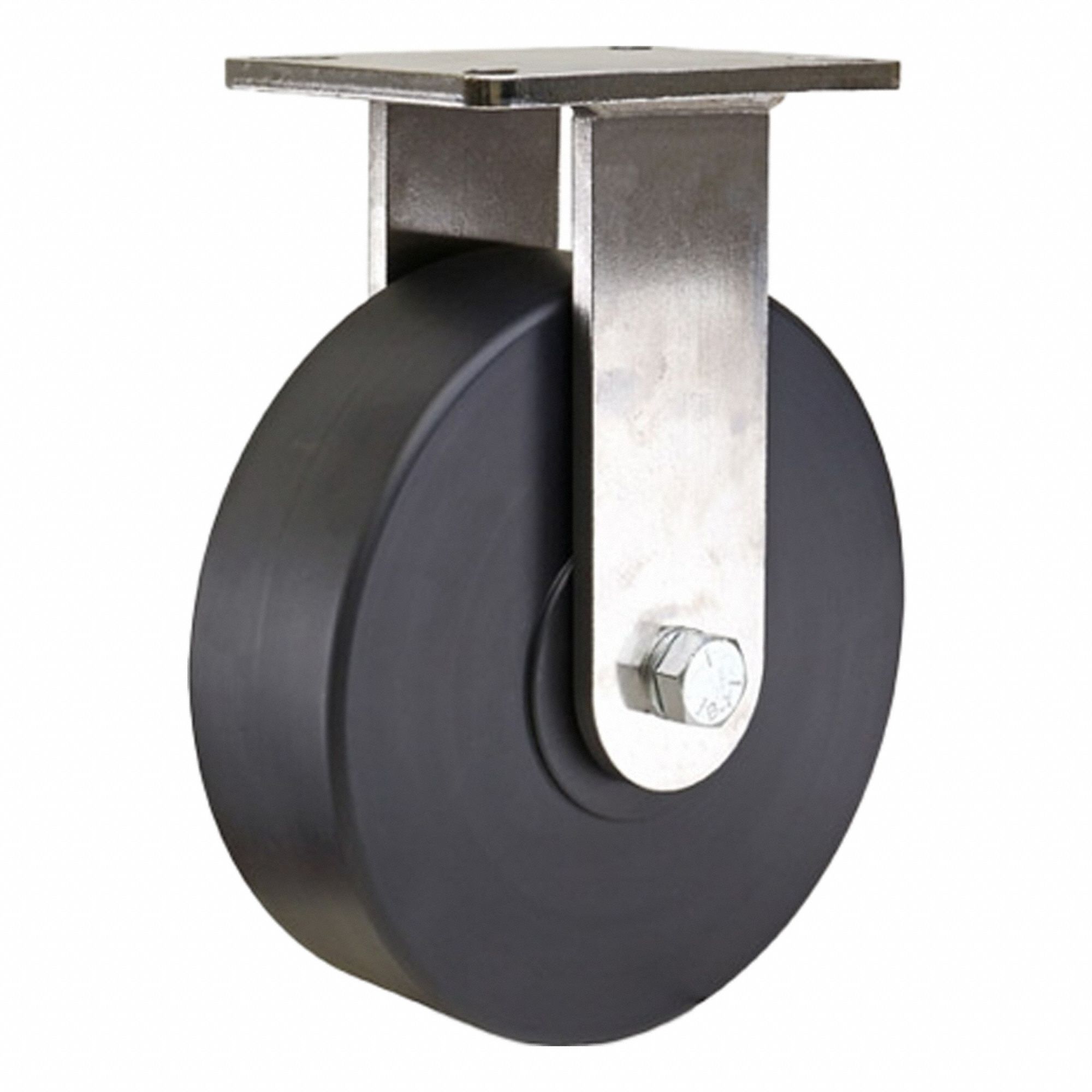 HAMILTON, Rigid, Nylon, Plate Caster - 847U20|R-CHS-12NYSB - Grainger