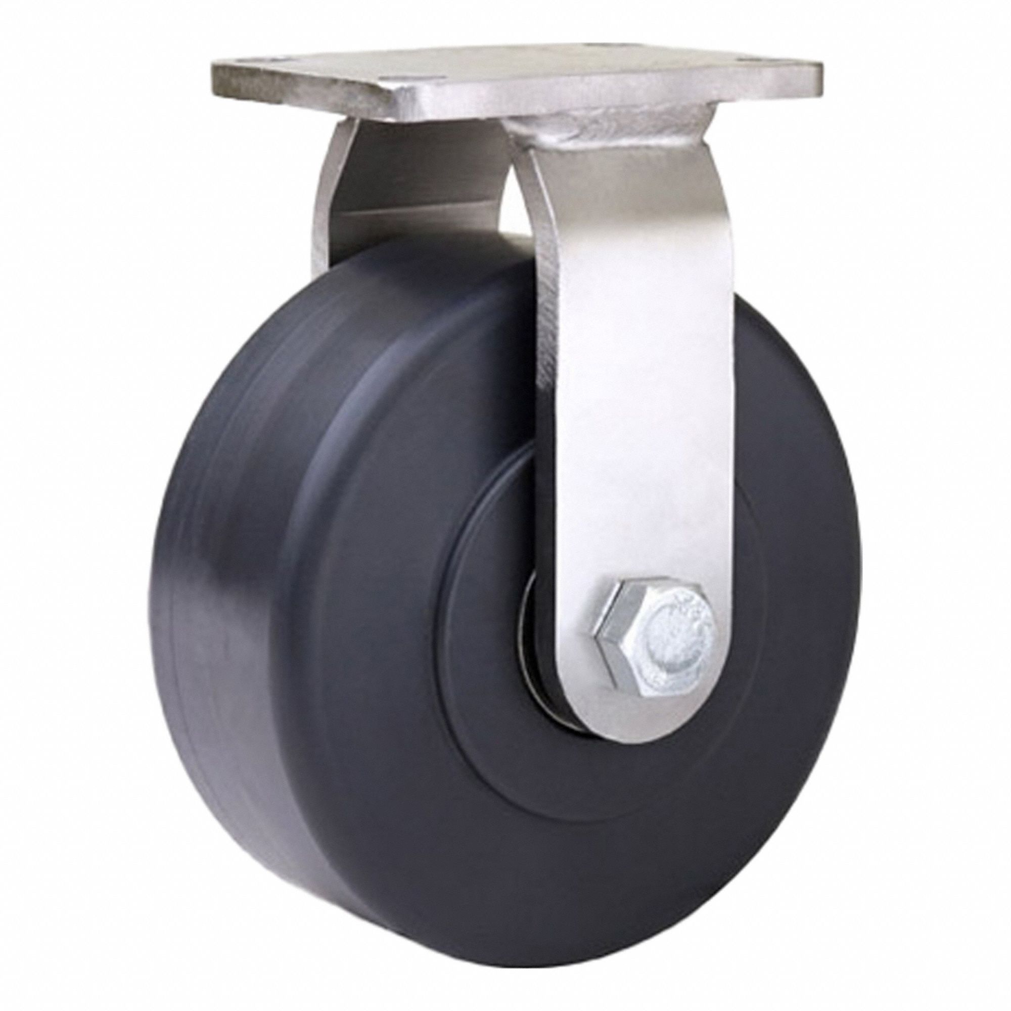 HAMILTON, Rigid, Nylon, Plate Caster - 847UM4|R-ENS-5NYSB - Grainger
