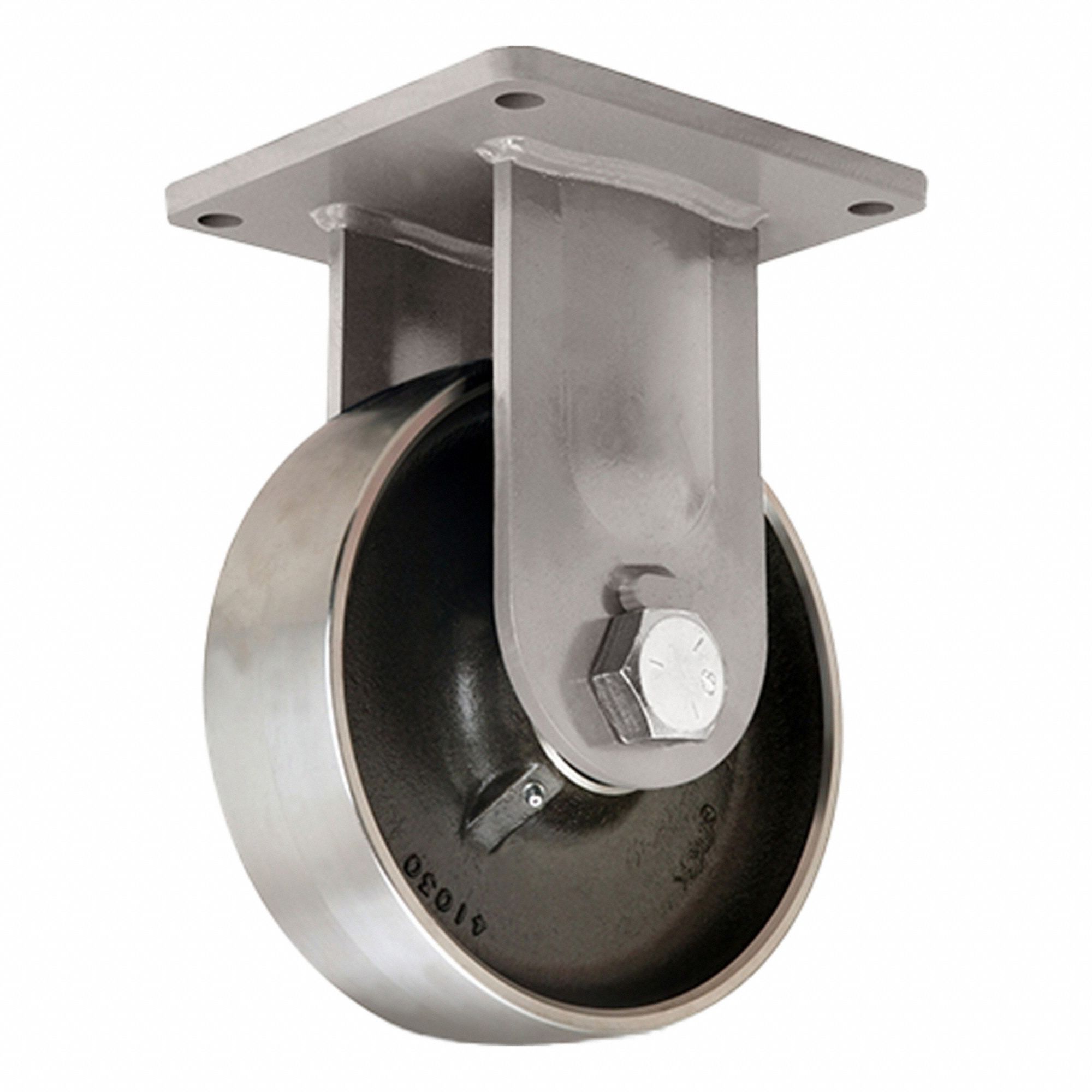 HAMILTON, Rigid, Steel, Plate Caster - 847UA1|R-ZFMD-13FST - Grainger