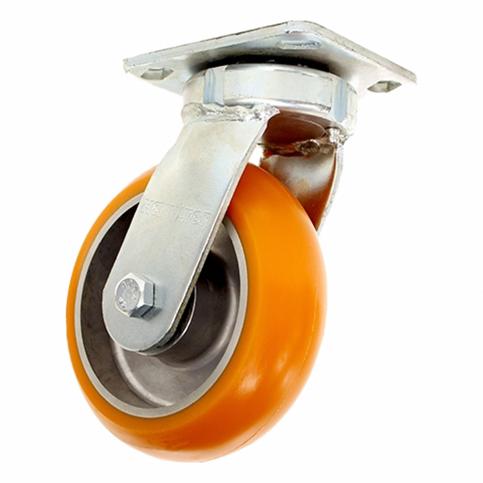 HAMILTON, Debris-Resistant/Easy Turn/Quiet-Roll, Swivel, Plate Caster ...
