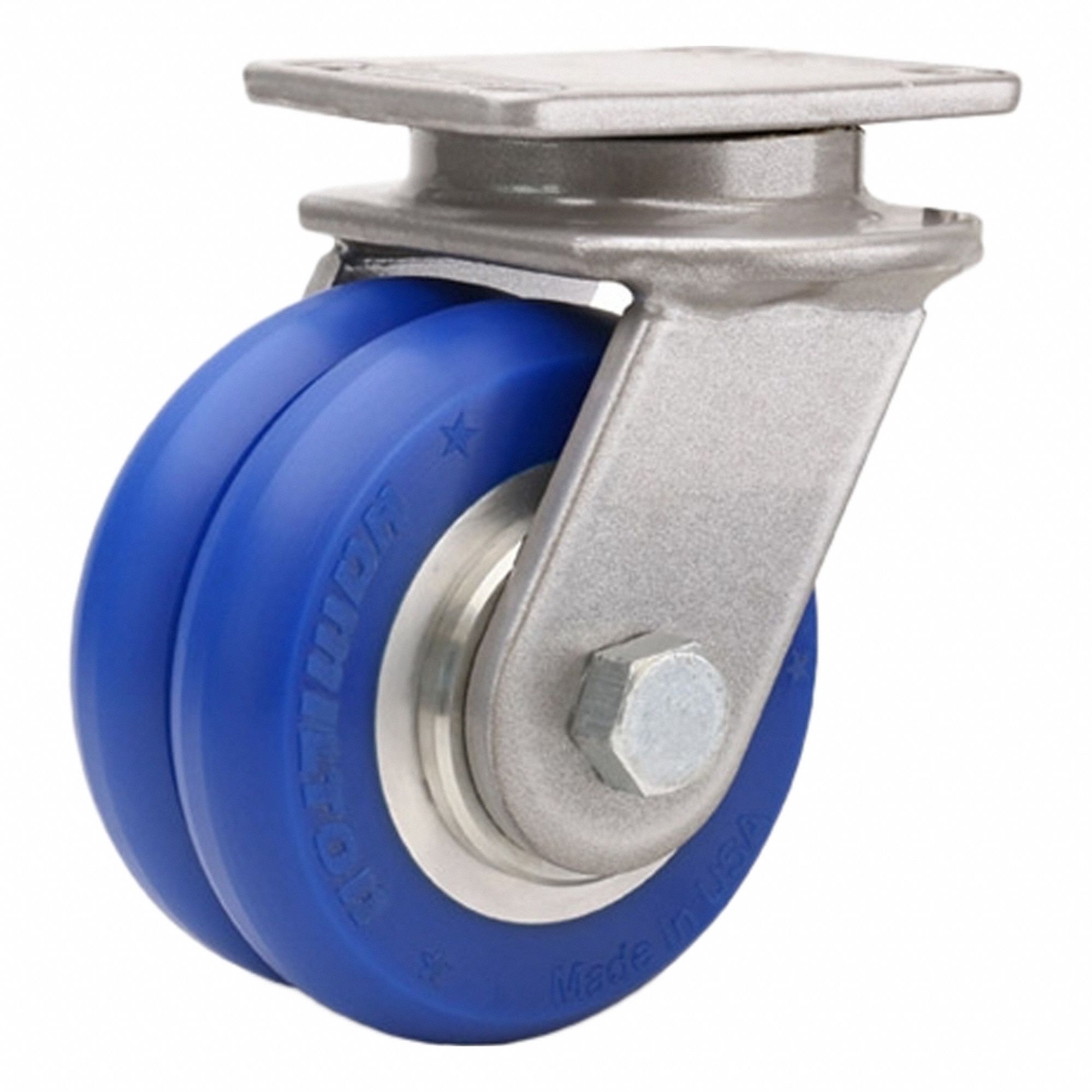 HAMILTON, Swivel, Polyurethane, Plate Caster - 847UK9|S-ENS-4SWC95 ...