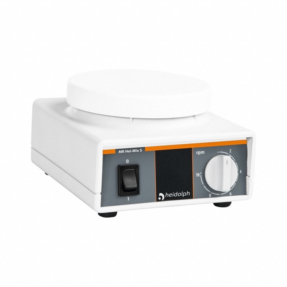 HEIDOLPH, 1 Positions, 4 1/8 in Plate Wd, Hot Plate Stirrer - 36RN33 ...