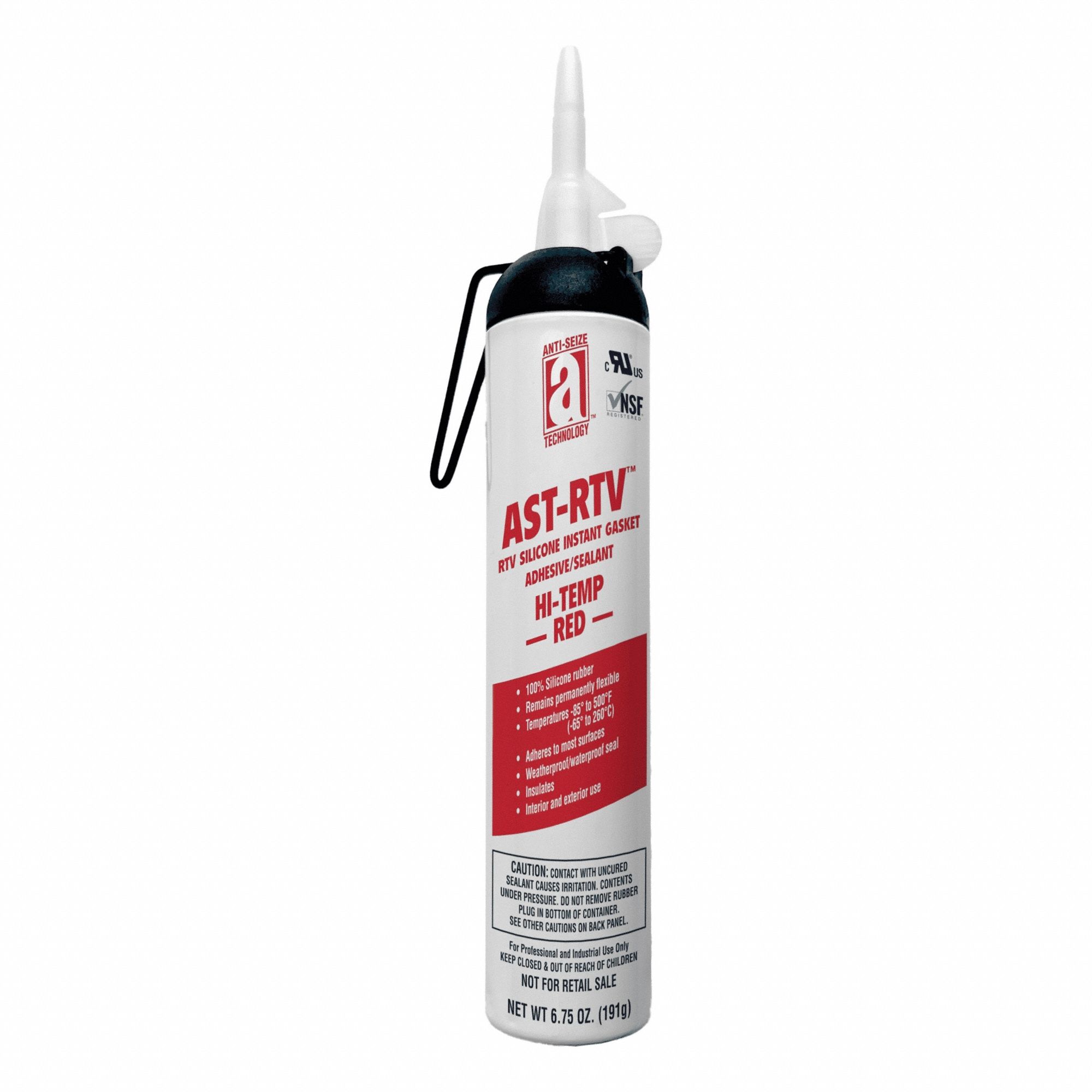 ANTI-SEIZE TECHNOLOGY, AST-RTV, 6.7 fl oz, RTV Gasket Maker - 887J58 ...
