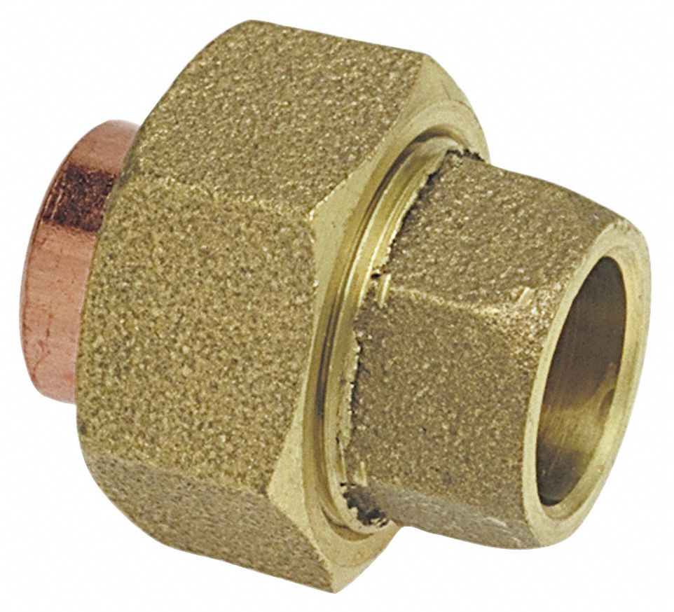 NIBCO 2" Cast Copper Pipe Union - C x C Pressure Fitting for sale ...