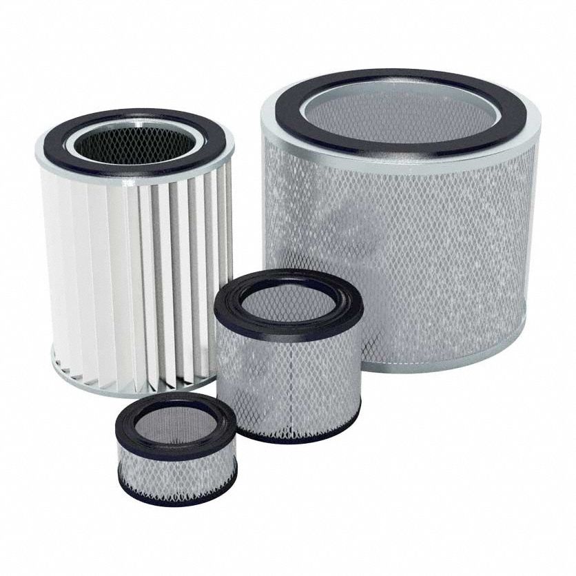 SOLBERG, Fiberglass, 8.75 in Overall Ht, Filter - 813XK7|HE850 - Grainger