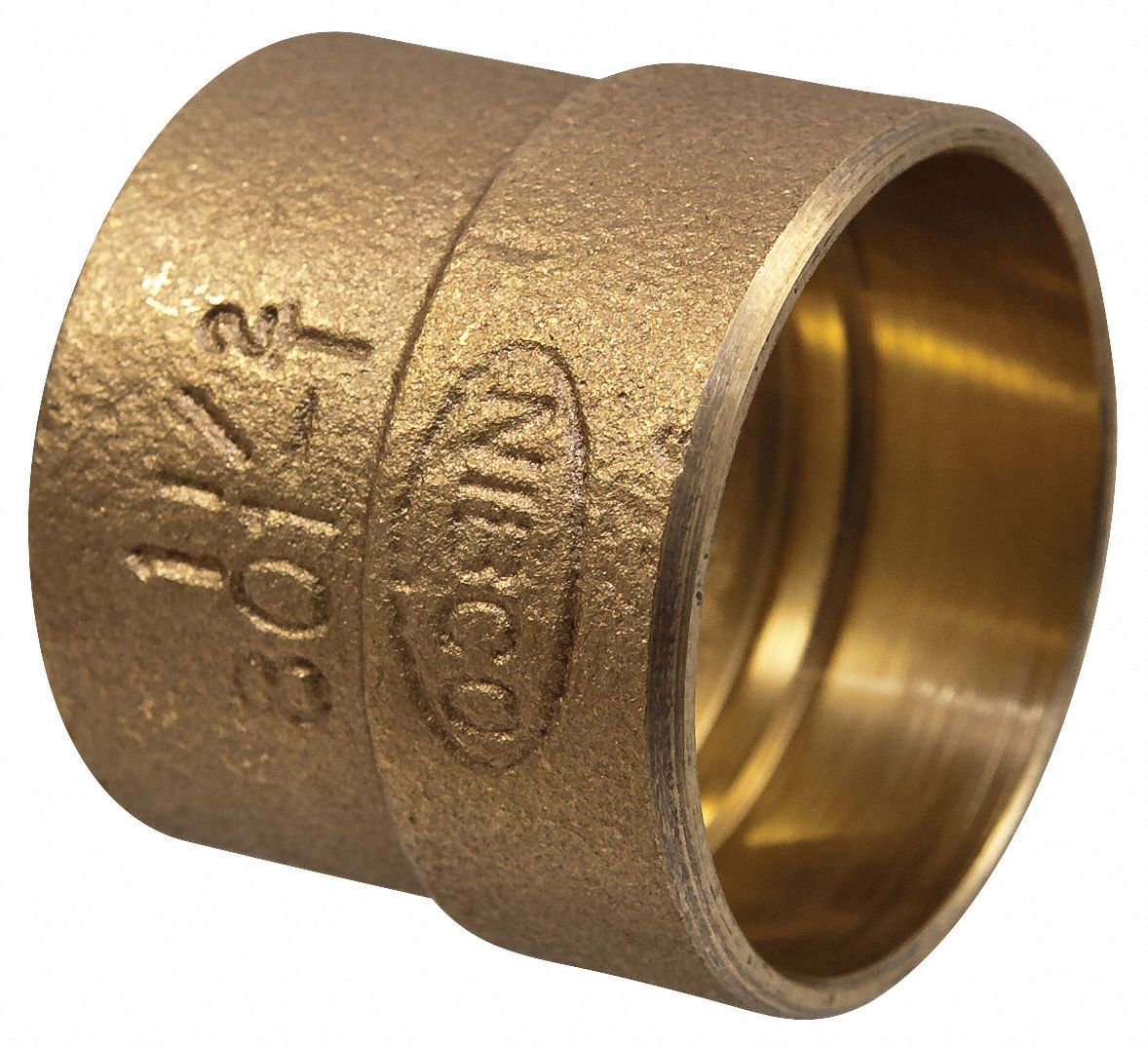 NIBCO, 1 1/2 in CTS x 1 1/2 in CTS, Cup x Tube, Sweat Fitting Adapter ...