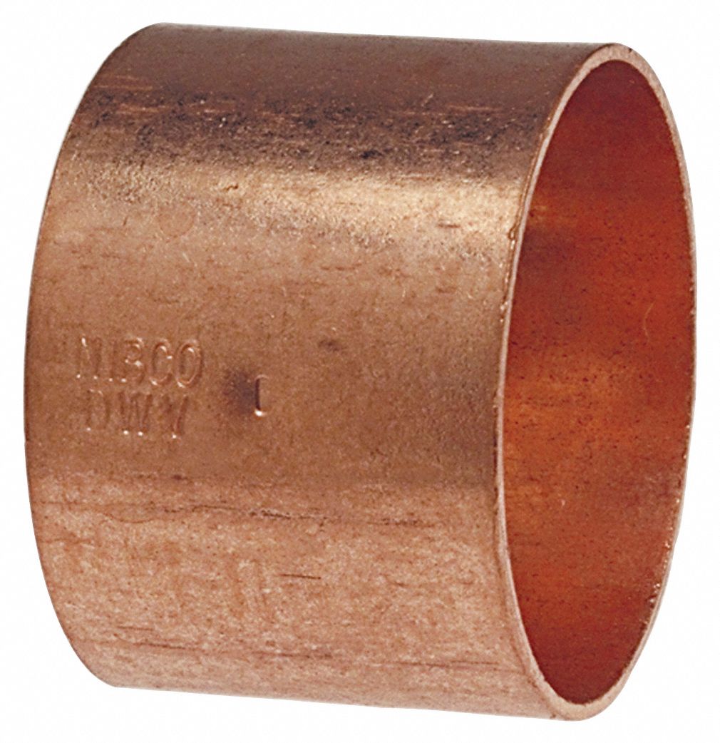 Copper, Cup x Cup, Solder DWV Couplings - 787XF5|H009950 - Grainger