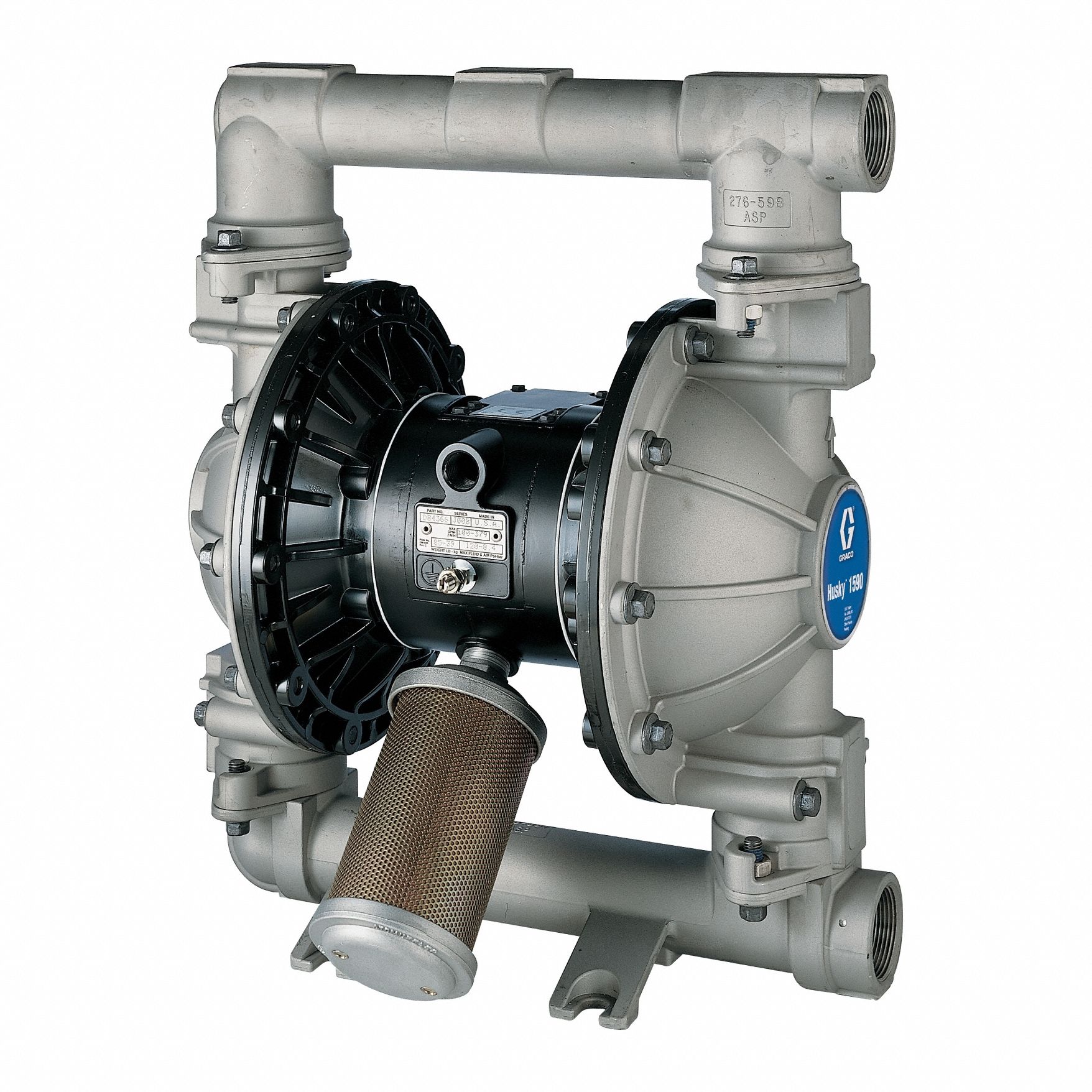 GRACO, Air, Stainless Steel, Diaphragm Pump - 911UE7|DB4341 - Grainger