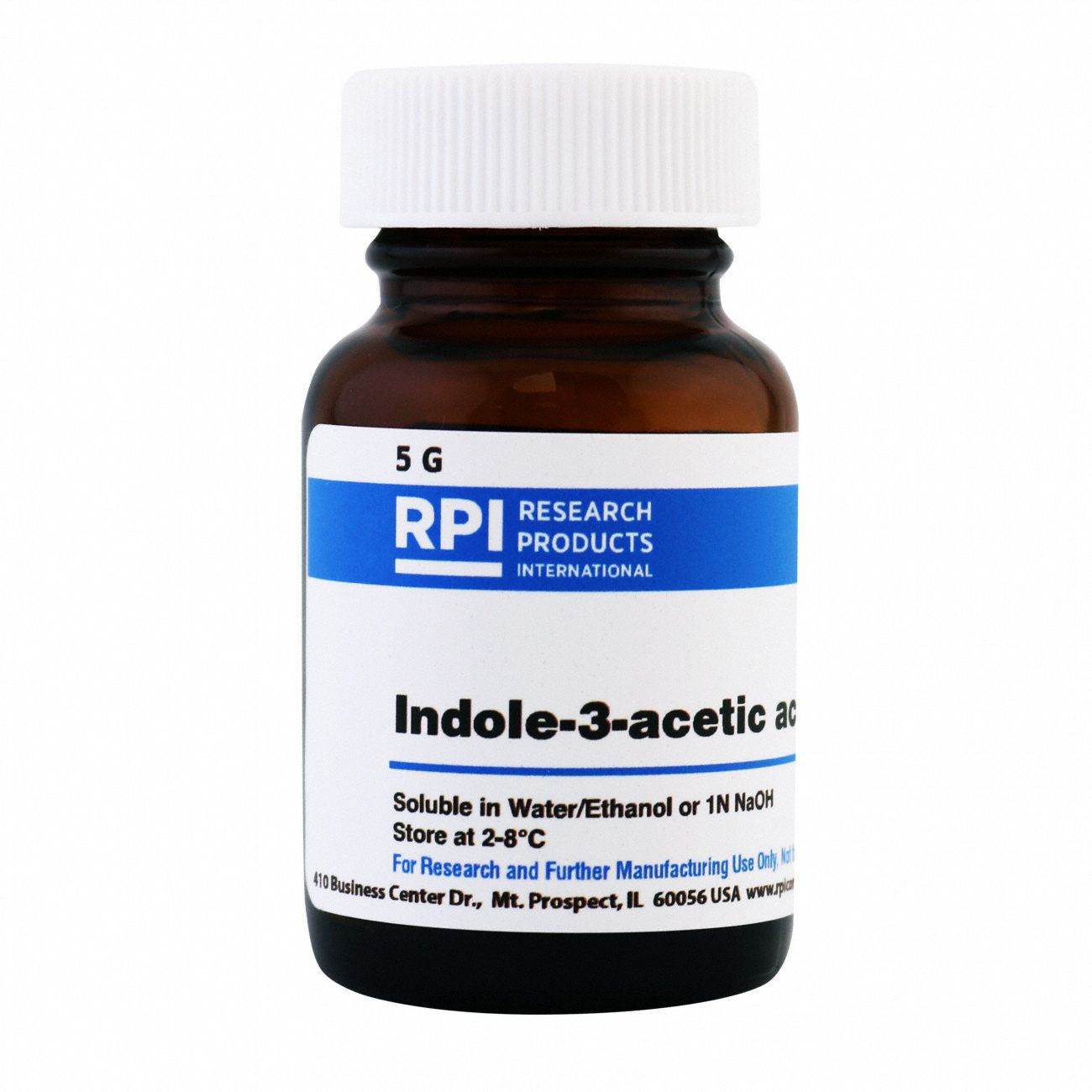 Lab, 5 g, Indole-3-Acetic Acid (IAA) - 31FY95|I54000-5.0 - Grainger