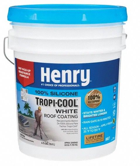 HENRY, Silicone Roof Coatings, Silicone, Roof Coating - 600KV4 ...