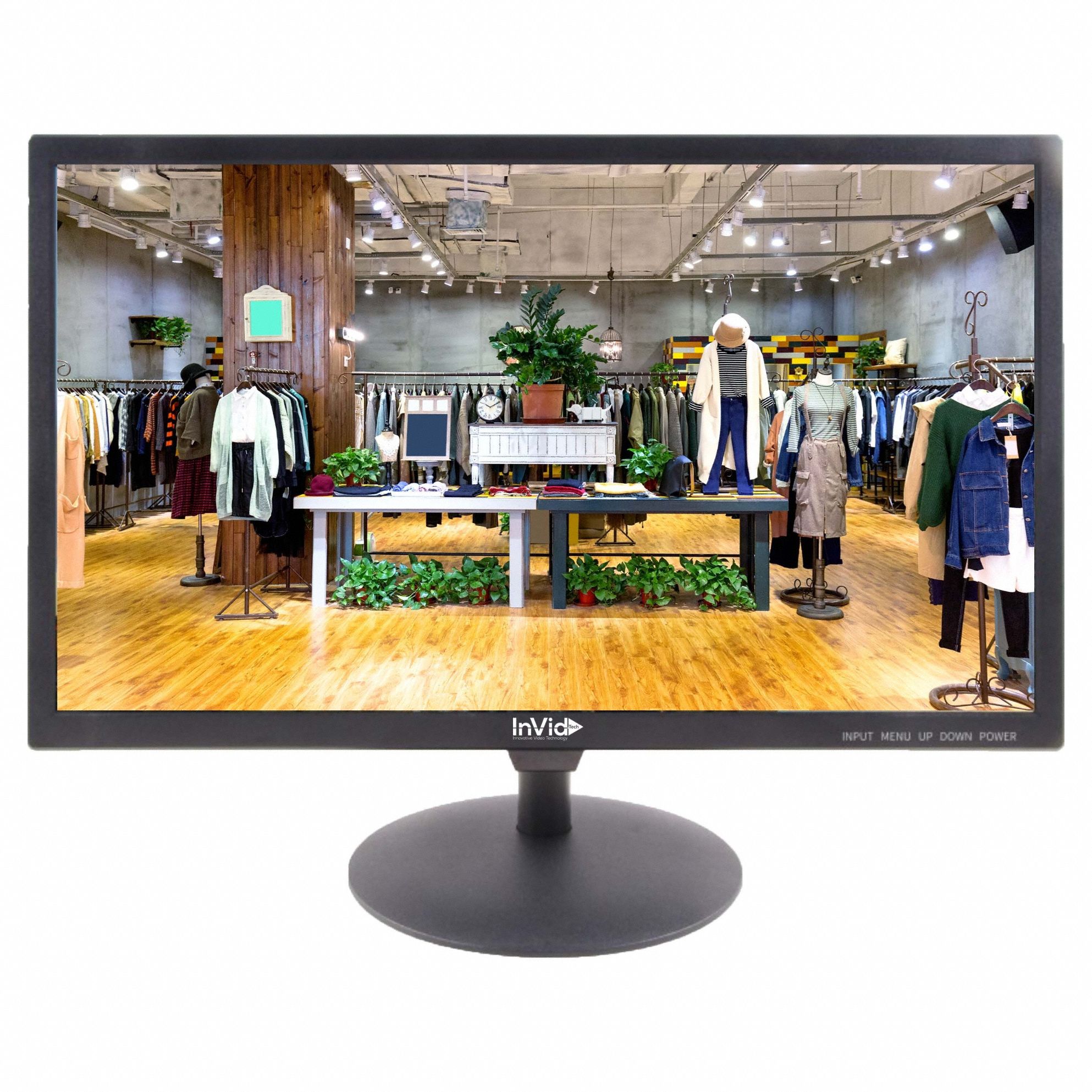 ,POE Monitor,Color,24" Screen Size - Grainger