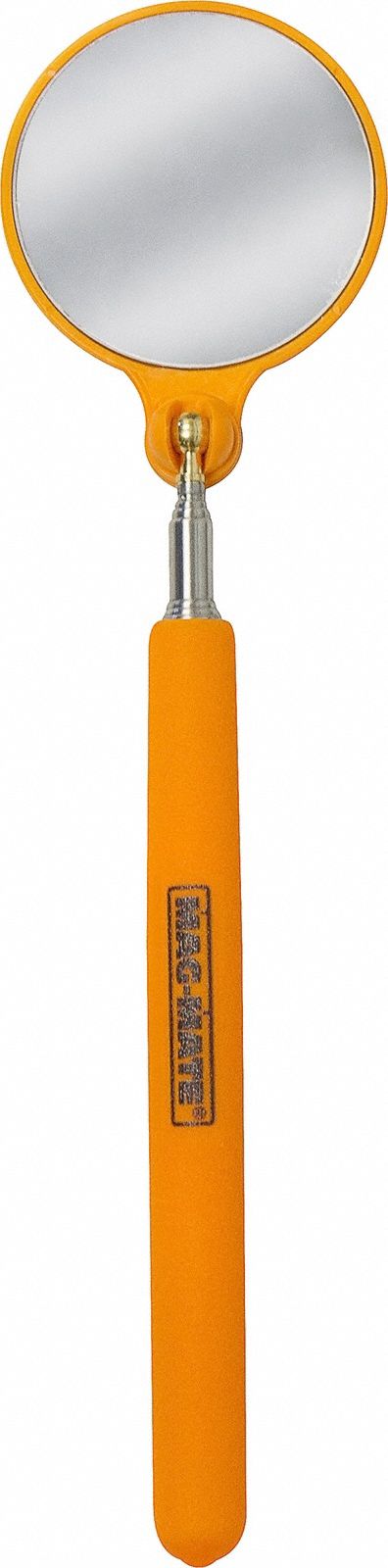 MAG-MATE, 2 1/4 in Dia Mirror Size, Mirr. Mat. Stainless Steel ...