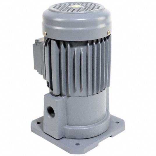 GRAYMILLS Machine Tool Pump: 1/4 hp, 230/460V AC, 500 SUS Max Visc, 43 ...