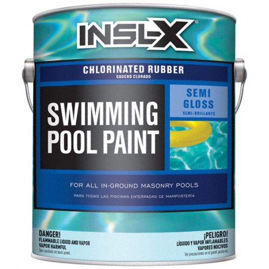 INSL-X BY BENJAMIN MOORE, Chlorinated Rubber, Red, Paint - 6GVZ9 ...