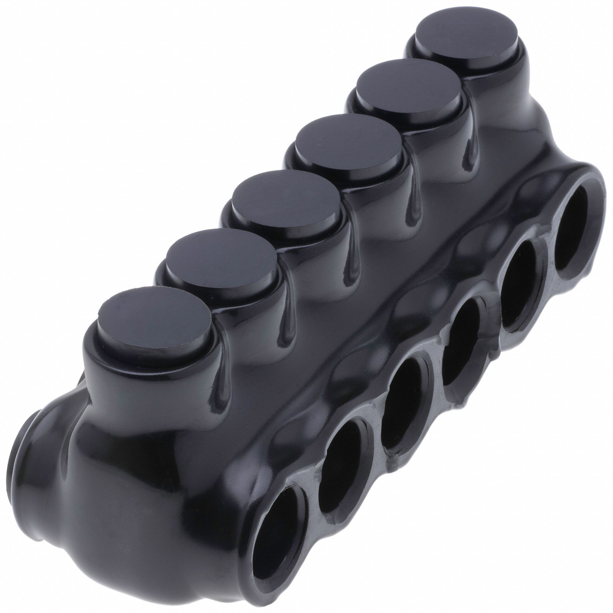 POLARIS, Black, 6 Ports, Wire Connector - 794HV0|IPLD1/0-6B - Grainger