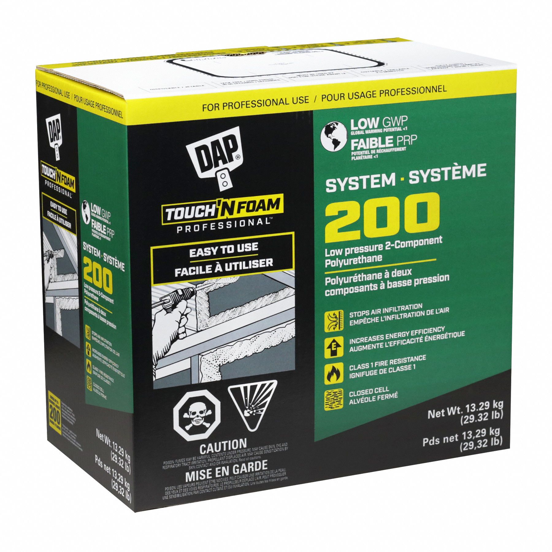 Touch 'n Foam Professional Low GWP Foam Kit 200 PCF FR ICC, 42% OFF