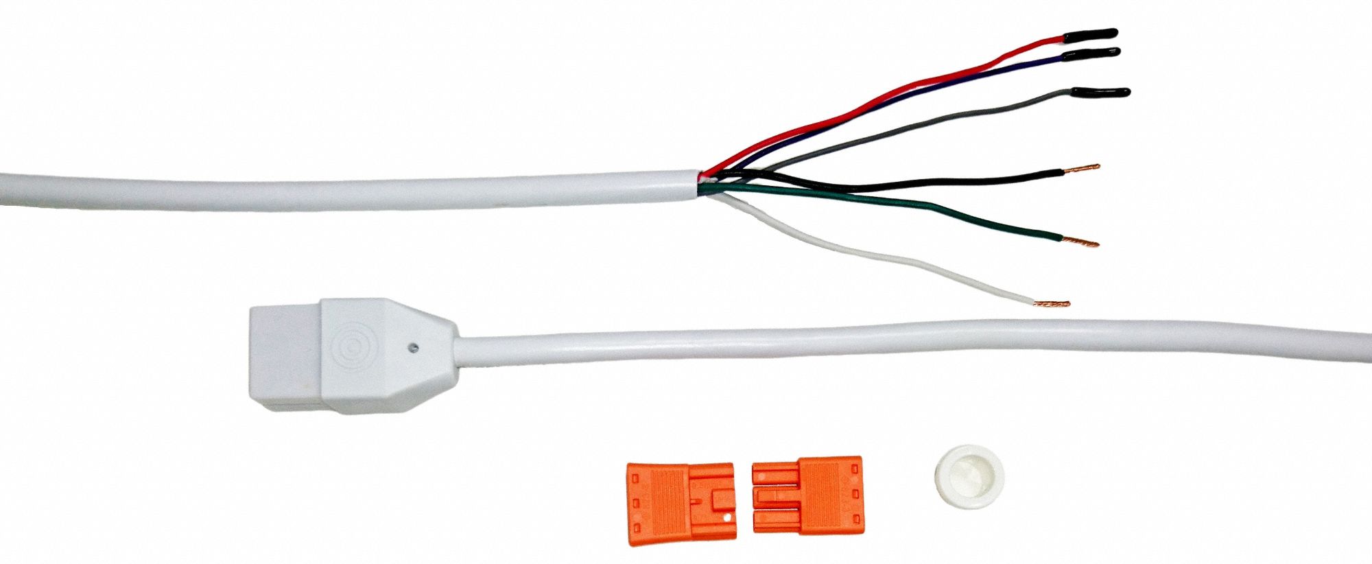 REMPHOS, 3 ft Lg, 1/4 in Wd, Power Cable - 61HP82|RP-LBI-G1-IP-3F-DIM ...