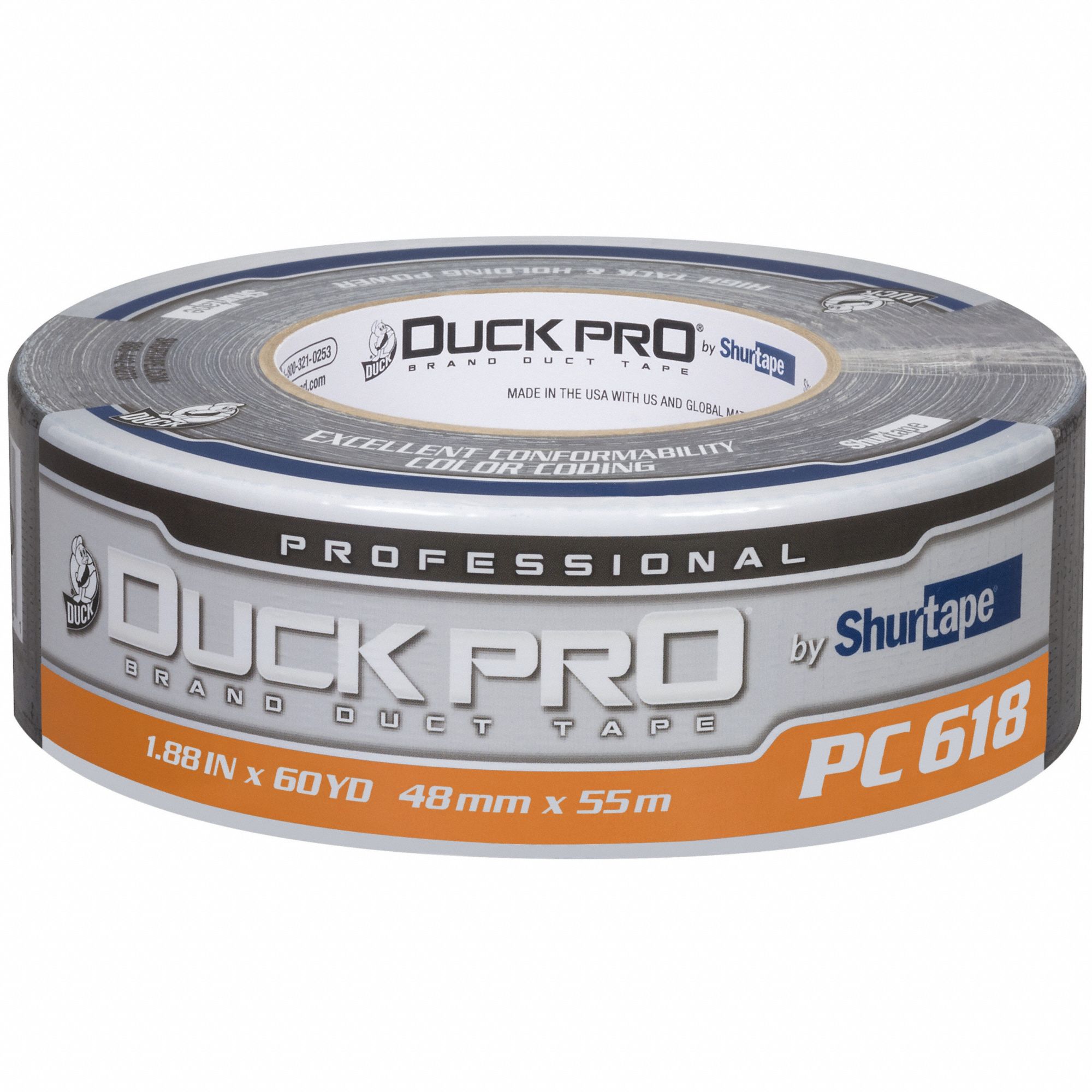 SHURTAPE, Medium Duty, Black, Duct Tape - 899DW6|105453 - Grainger